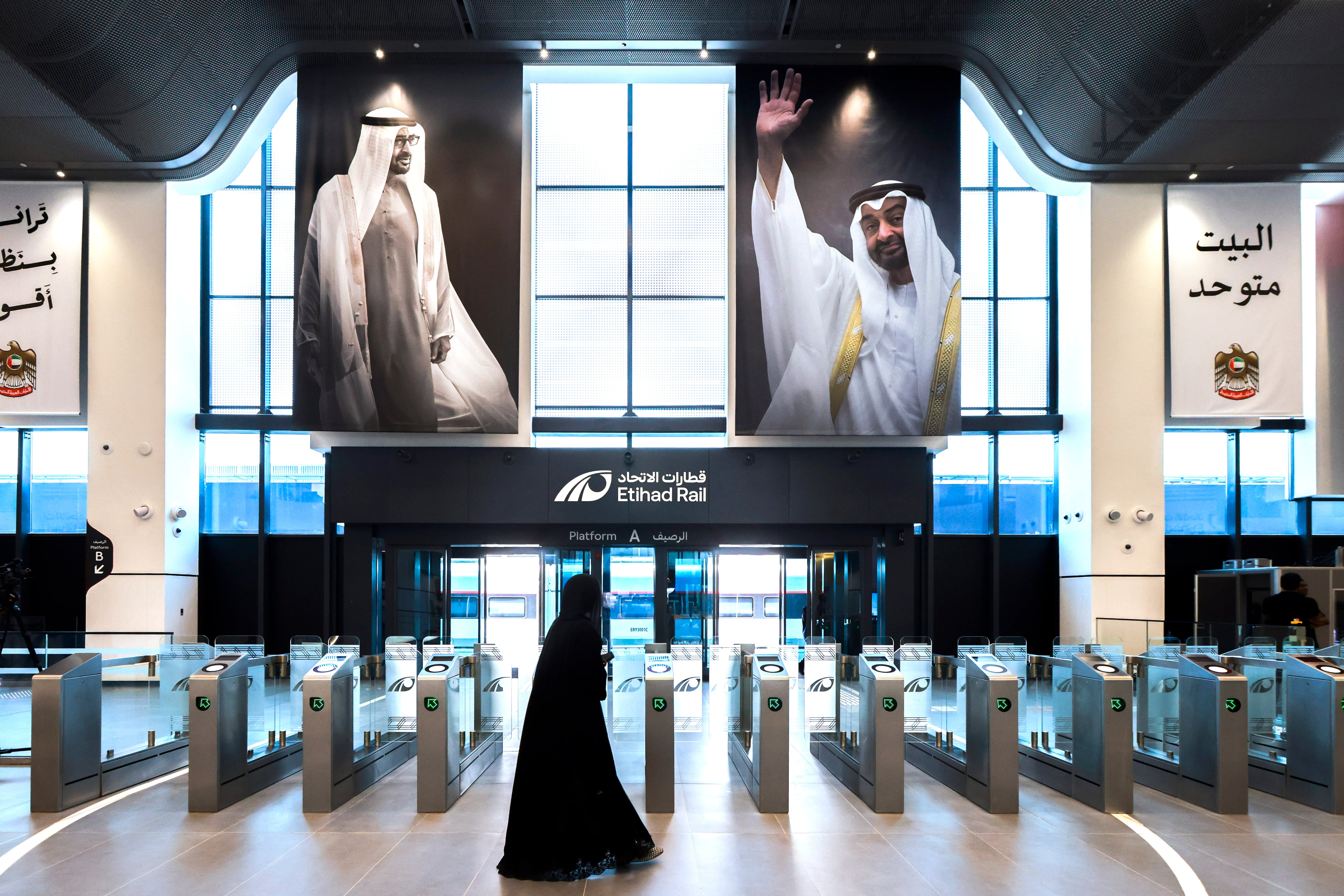 First look: Etihad Rail station in Abu Dhabi offers passengers a ...
