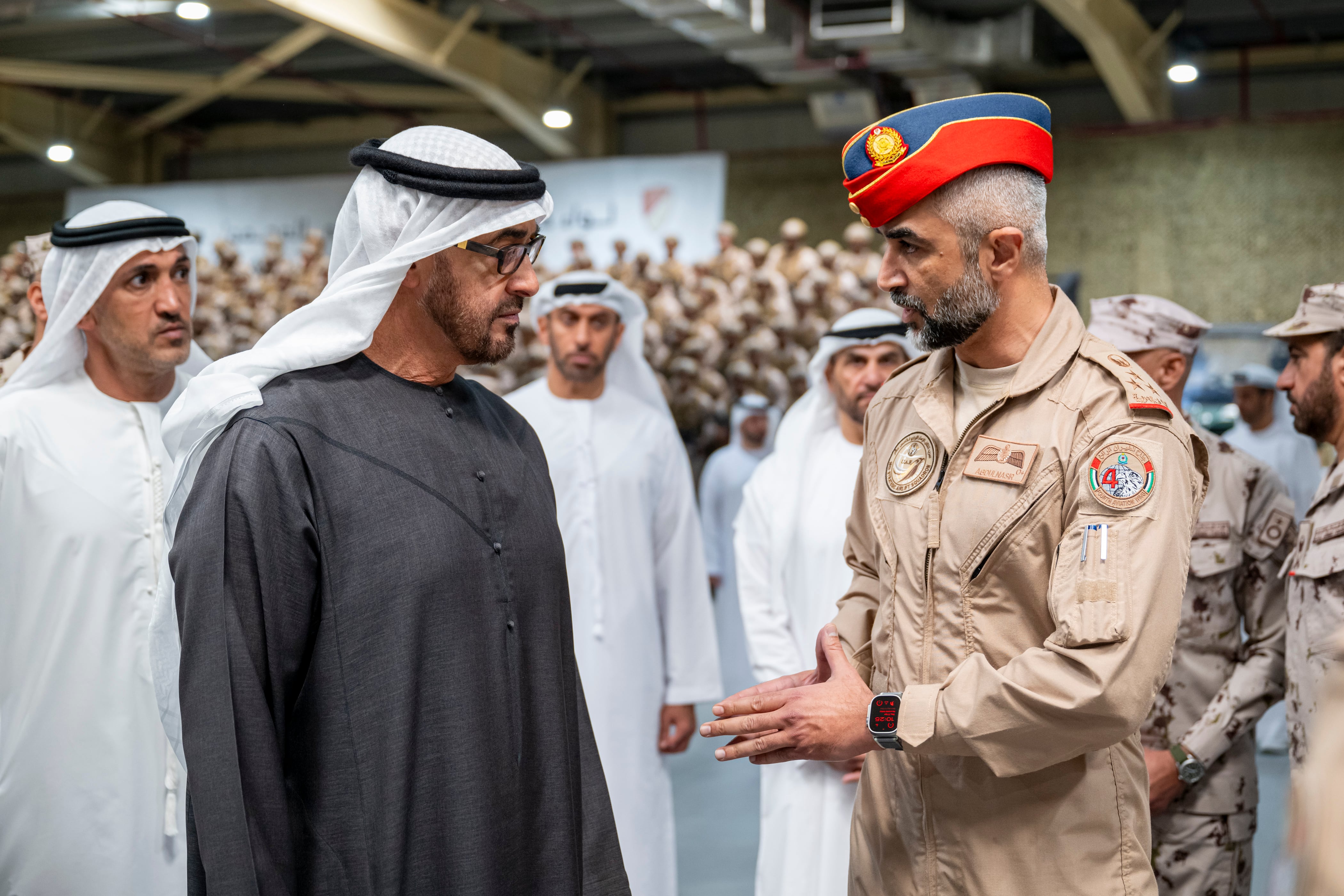 UAE President says military a 'national priority' as he visits troops ...