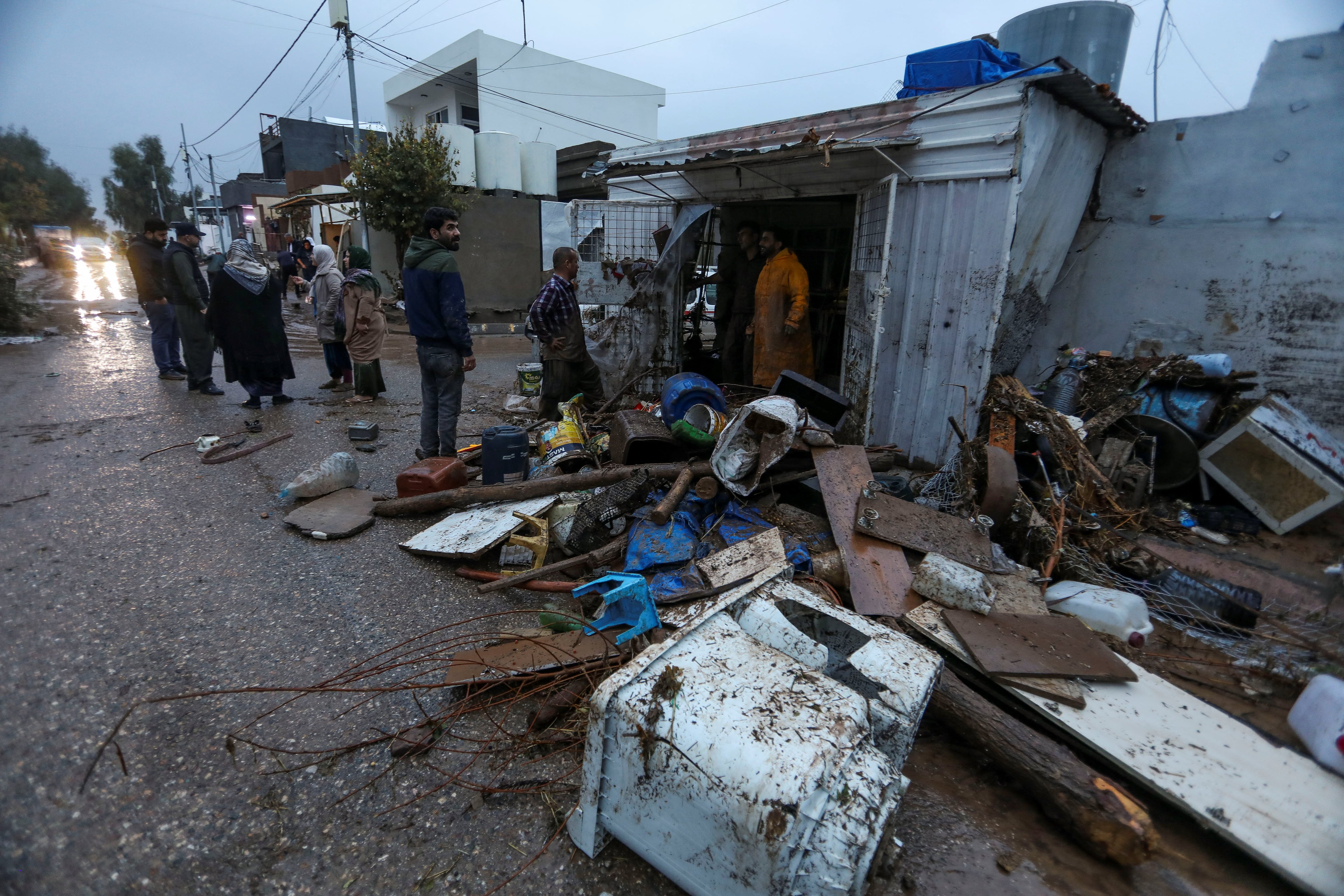 At least two killed as flash floods sweep across Iraq’s Kurdistan ...