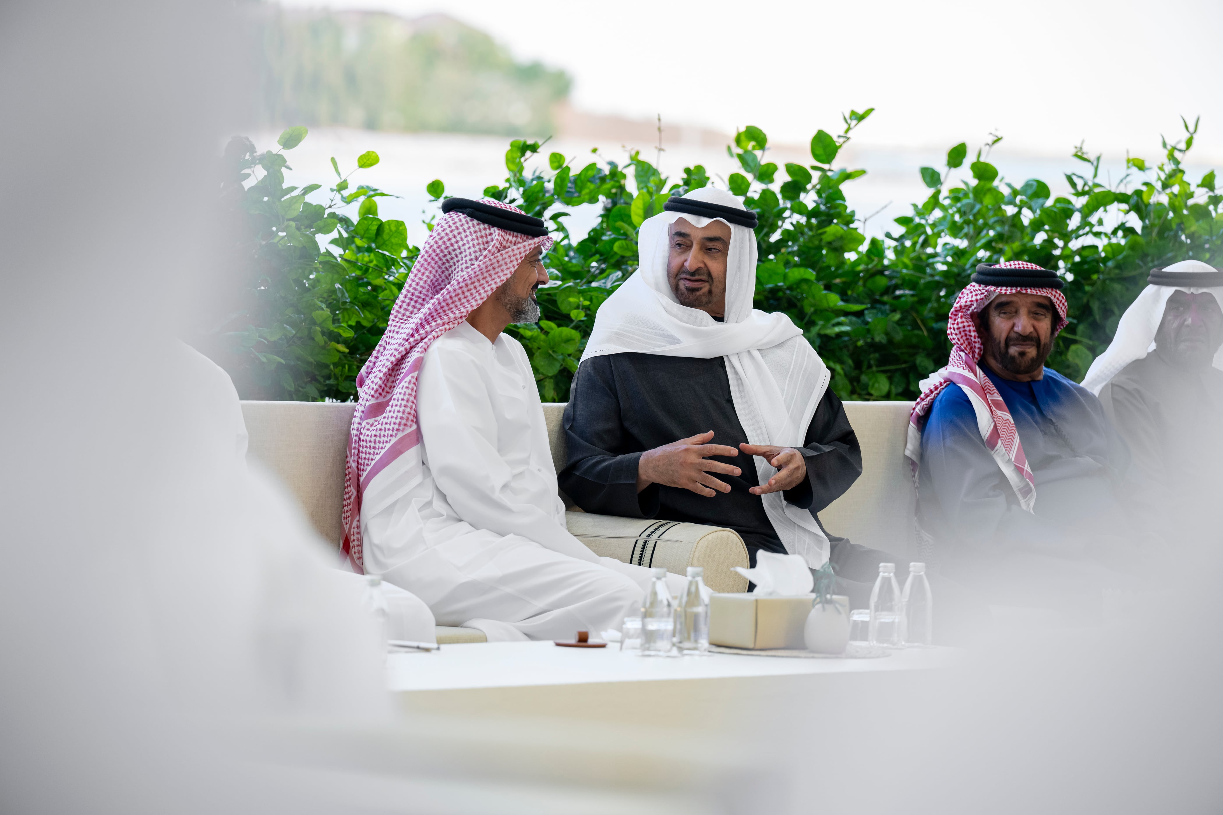 President Sheikh Mohamed meets Crown Prince of Ajman in Abu Dhabi | The ...