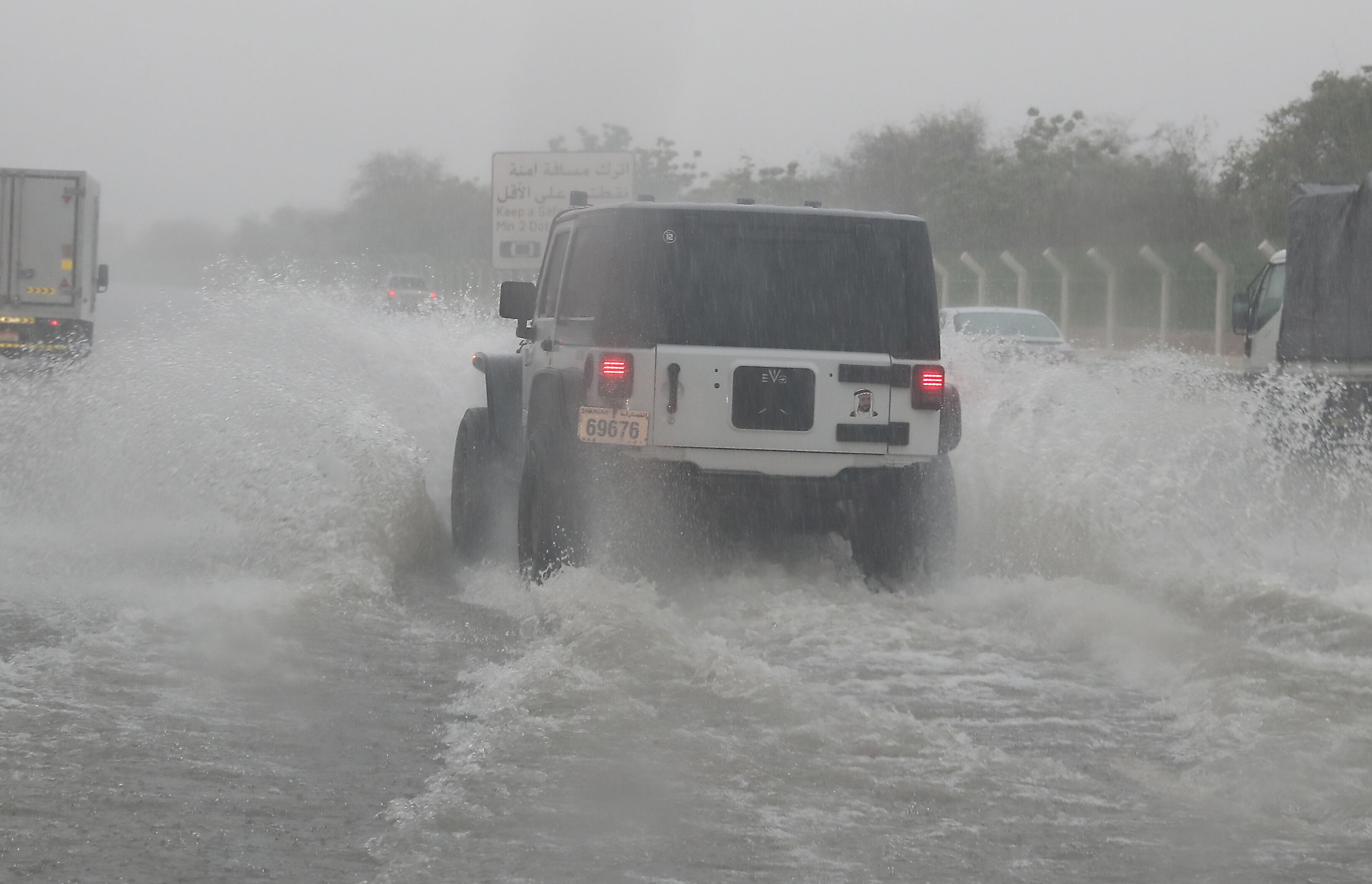 UAE weather: Rain falls across country, with more showers forecast this ...