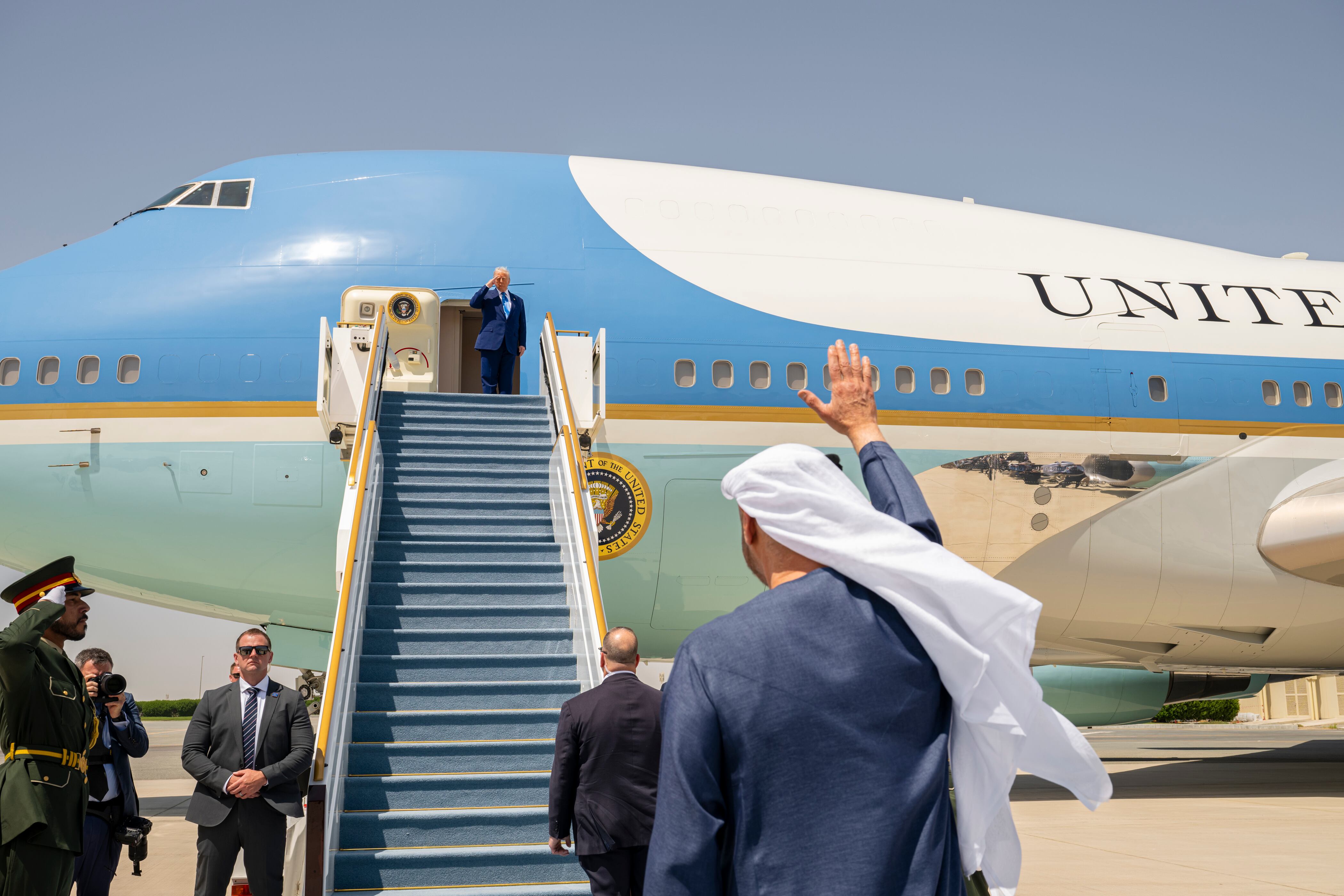 Trump's 'historic milestone' visit to the Gulf - as it happened | The ...
