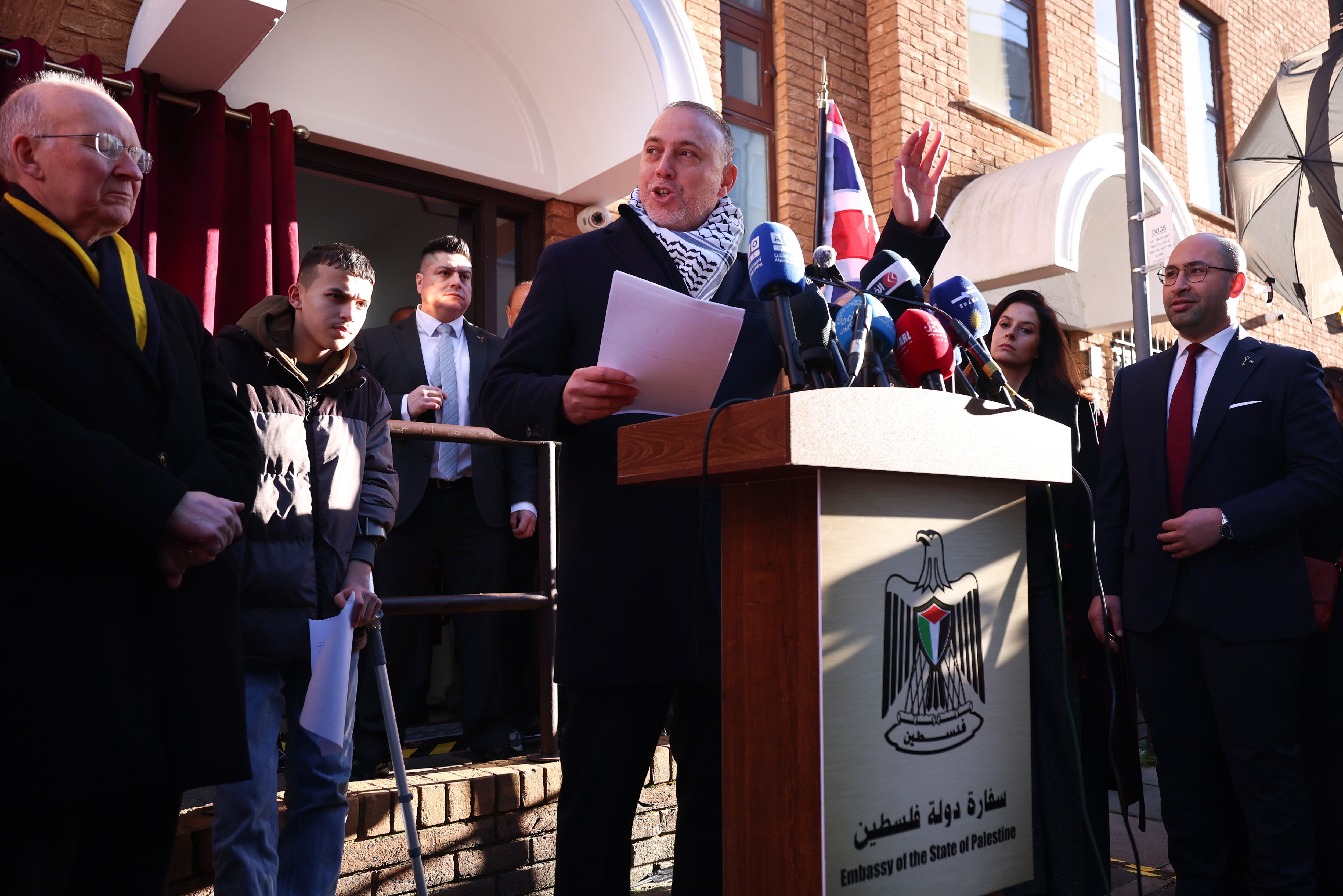 London celebrates a ‘piece of Palestine on British soil’ | The National