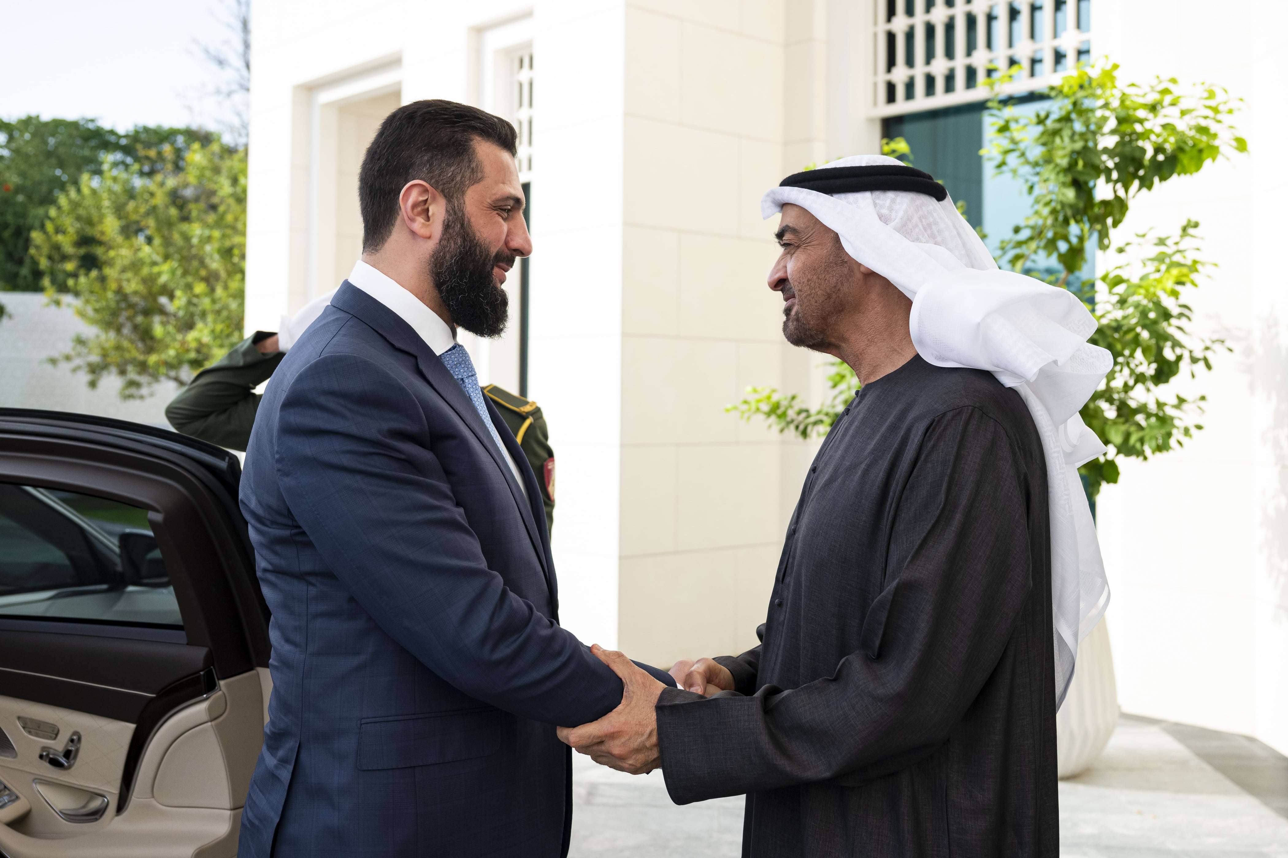 President Sheikh Mohamed holds talks in Abu Dhabi with Syrian leader Al ...
