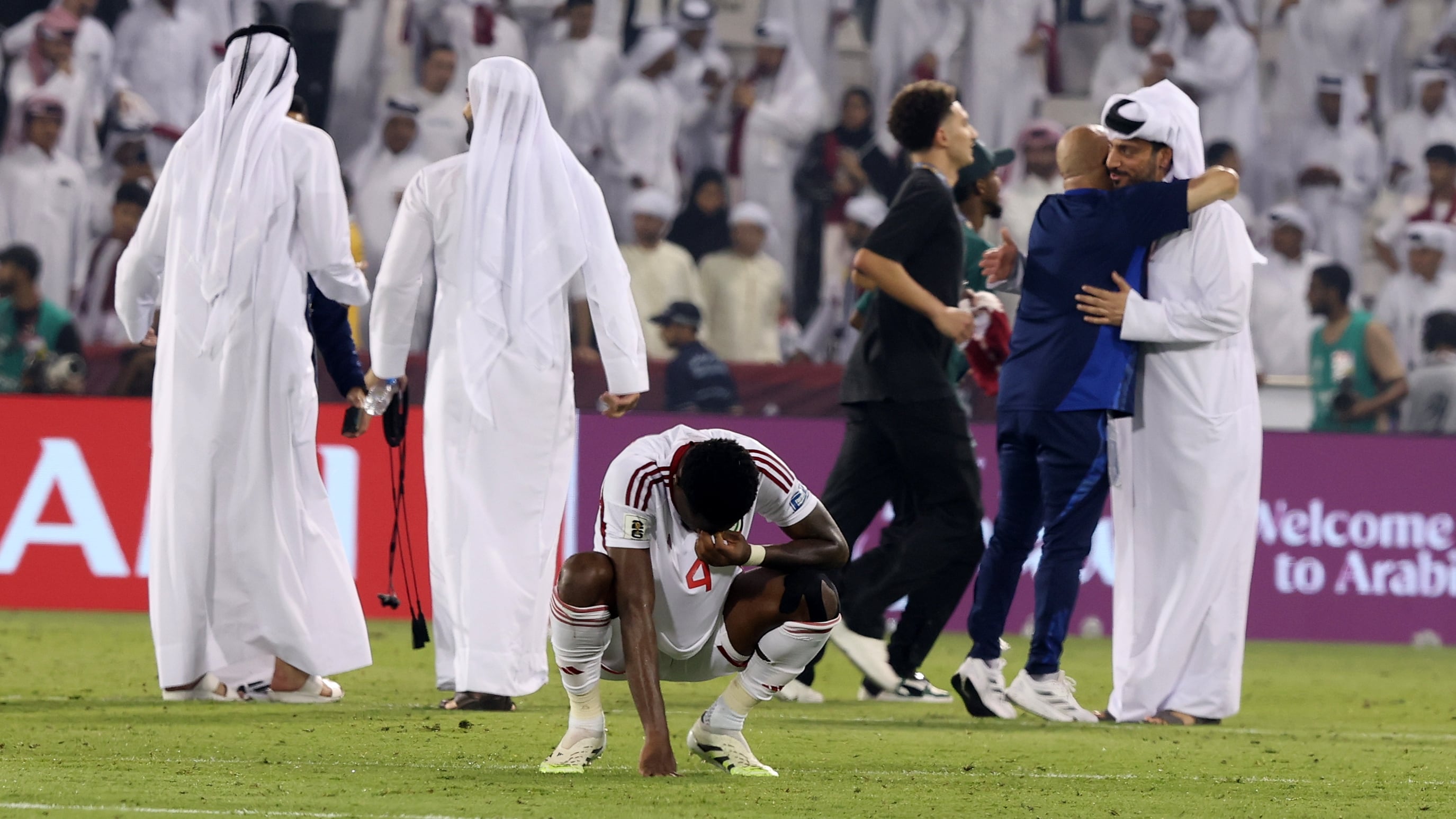 UAE World Cup hopes suffer body blow after tense Qatar defeat | The ...
