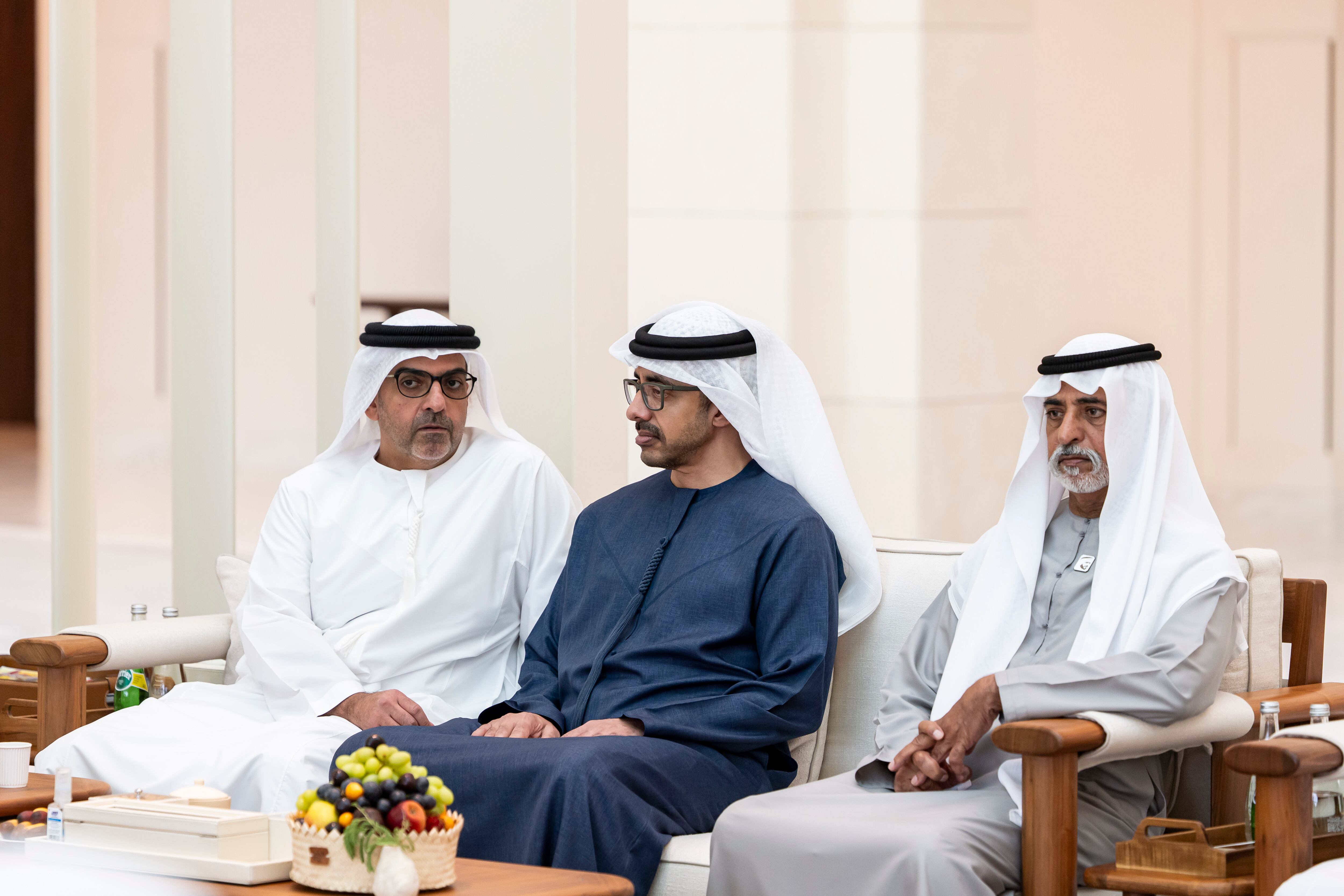 President Sheikh Mohamed meets Syria's President Ahmad Al Shara in Abu ...