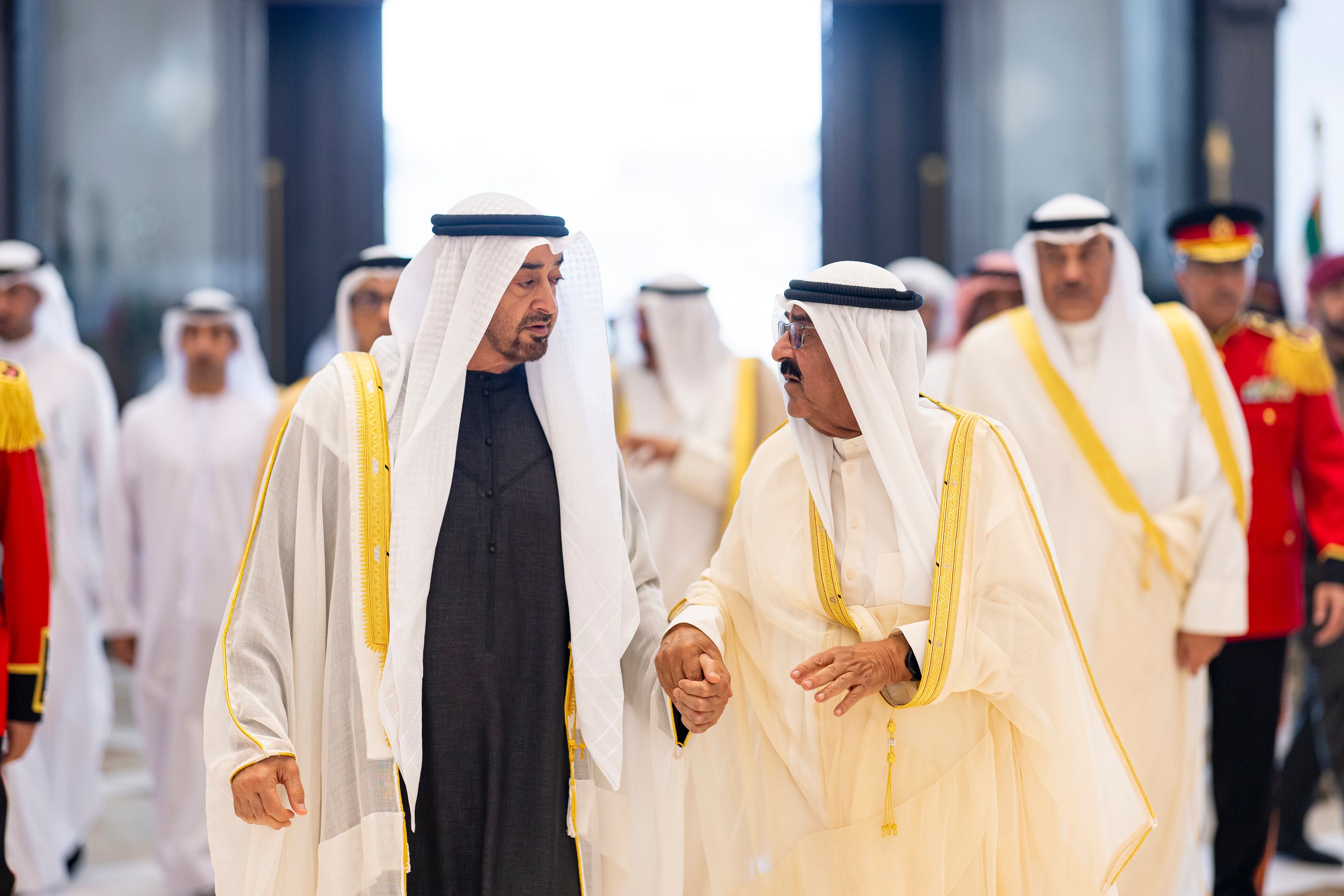 President Sheikh Mohamed and Emir of Kuwait call for Gaza ceasefire in ...