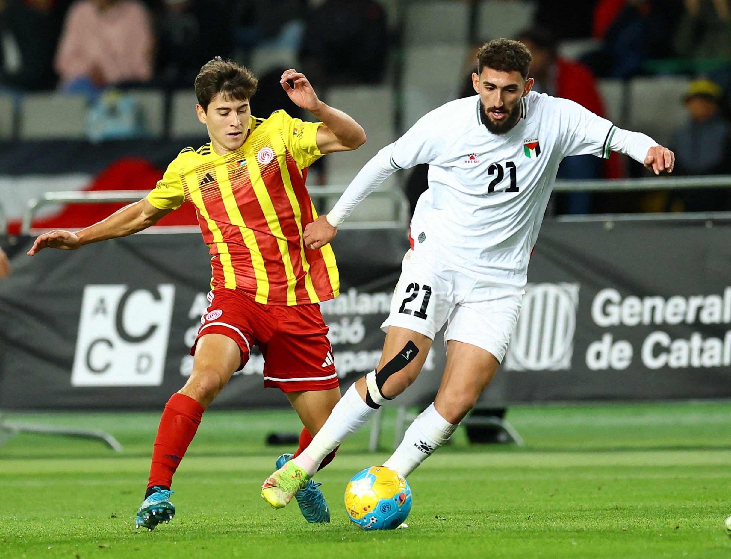 Why Palestine's friendly against Catalonia was 'more than a football ...