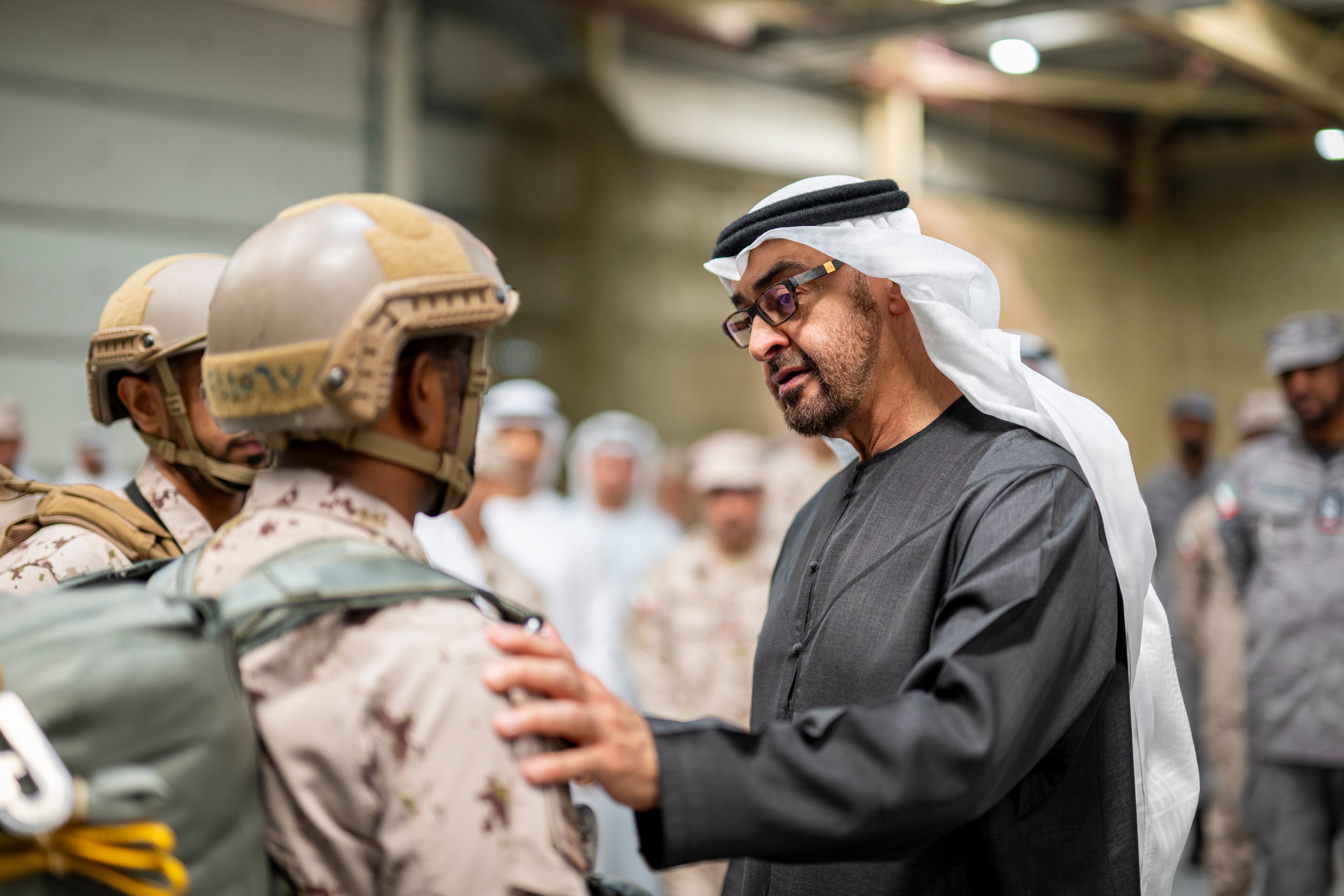 UAE President says military a 'national priority' as he visits troops ...