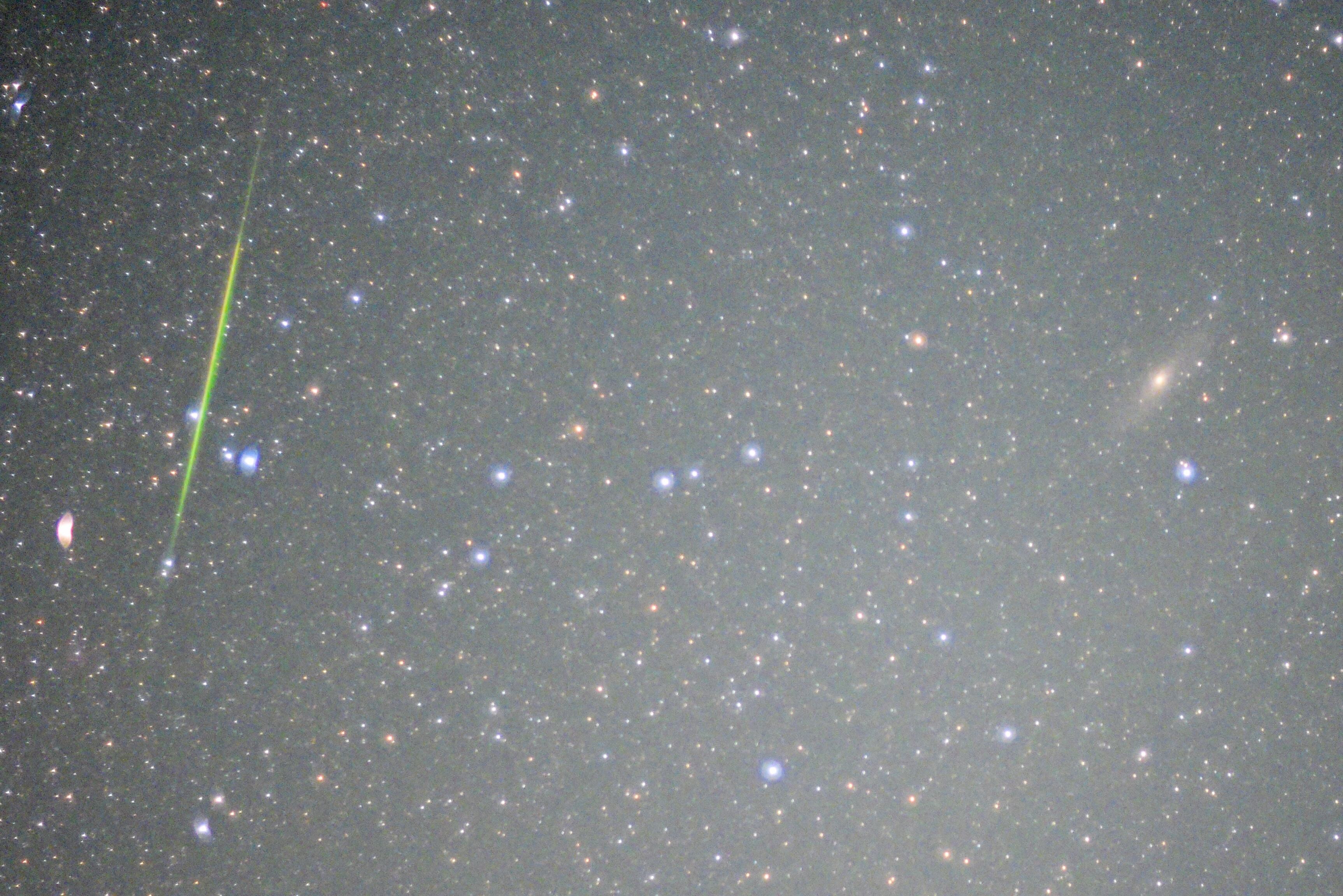 Perseids meteor shower lights up UAE skies but full moon dims celestial ...