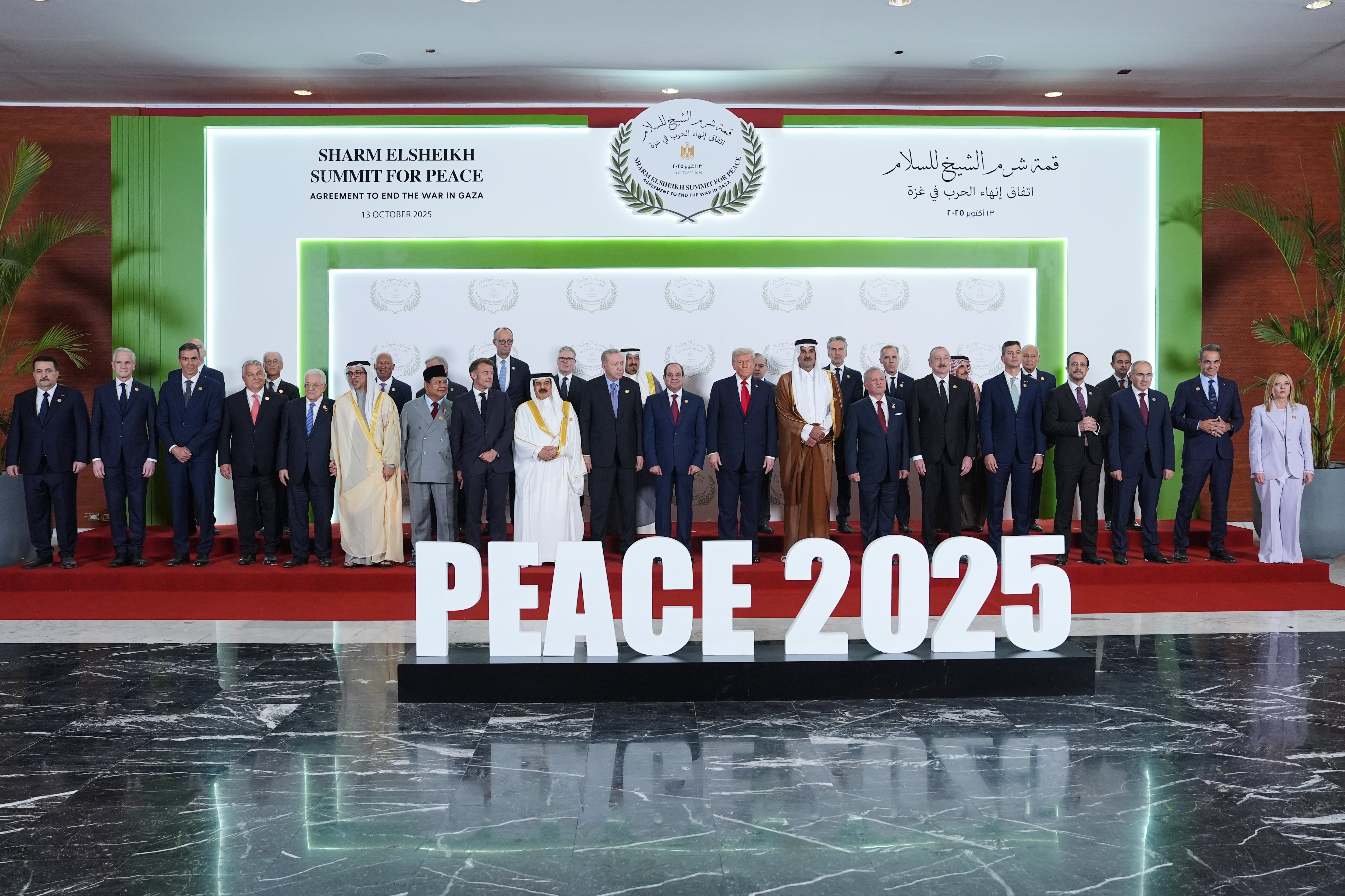 Who is attending the Summit for Peace in Egypt's Sharm El Sheikh? | The ...