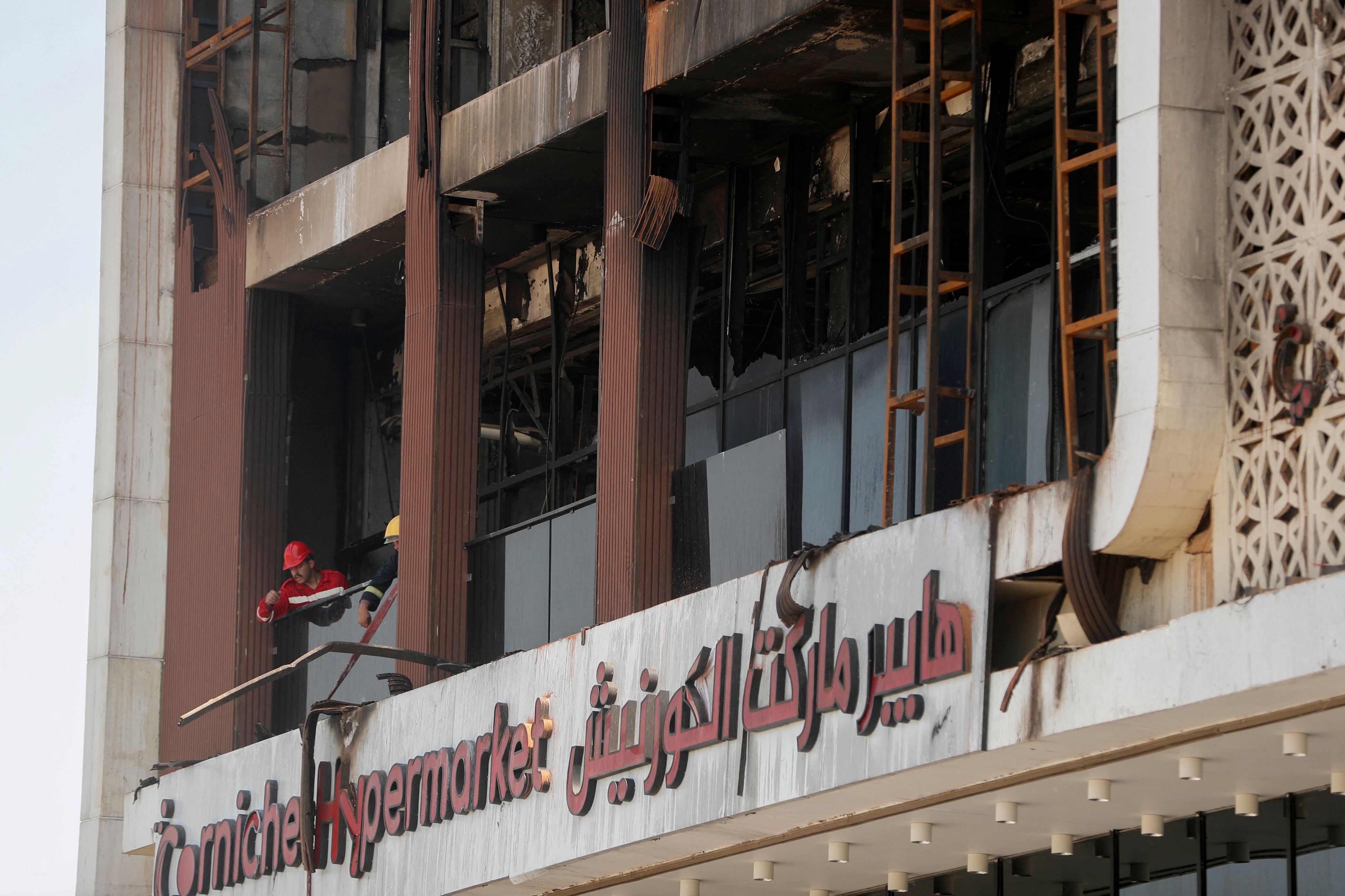 At least 61 people killed in fire at Iraq hypermarket | The National