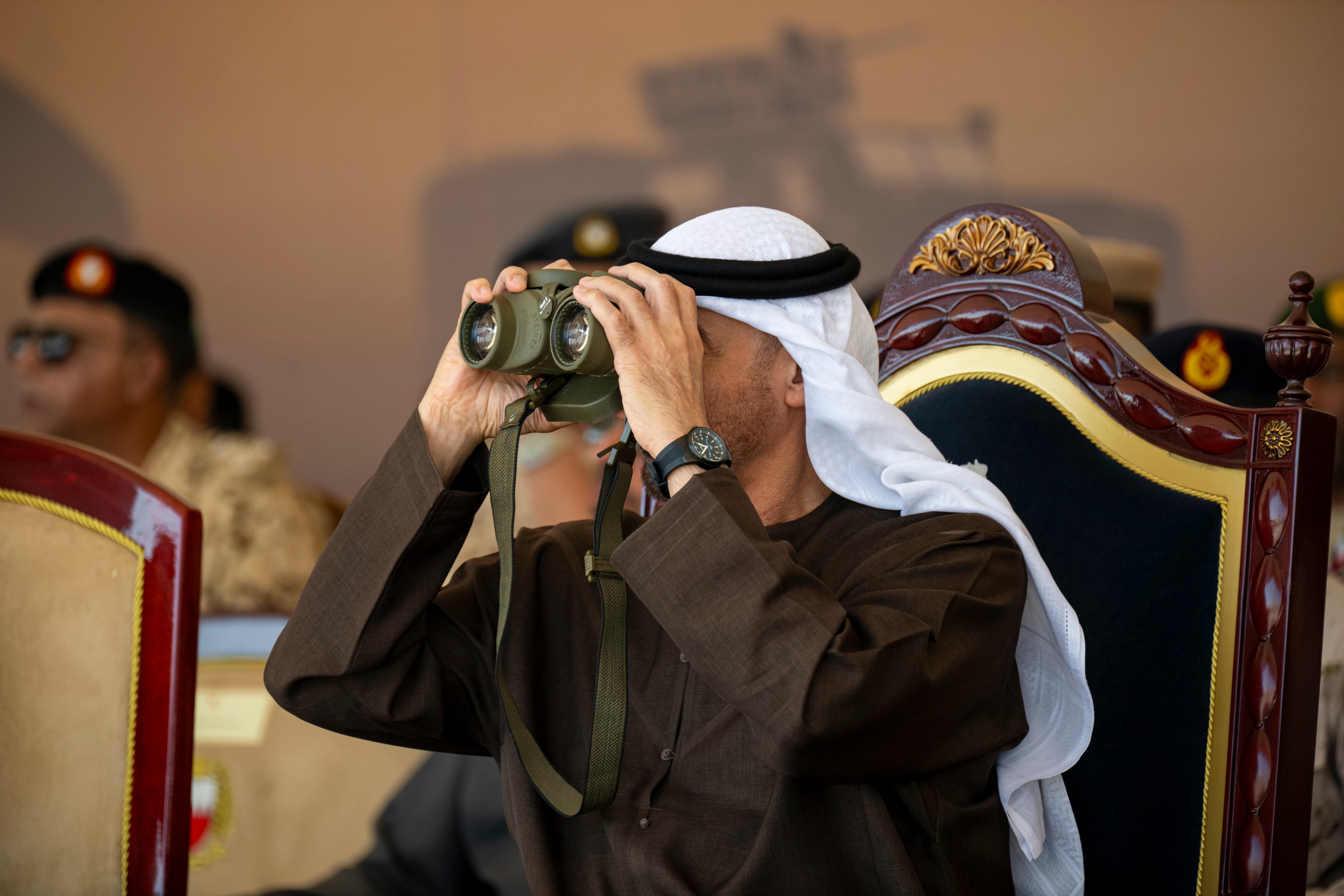 UAE and Bahrain leaders oversee joint military drill | The National