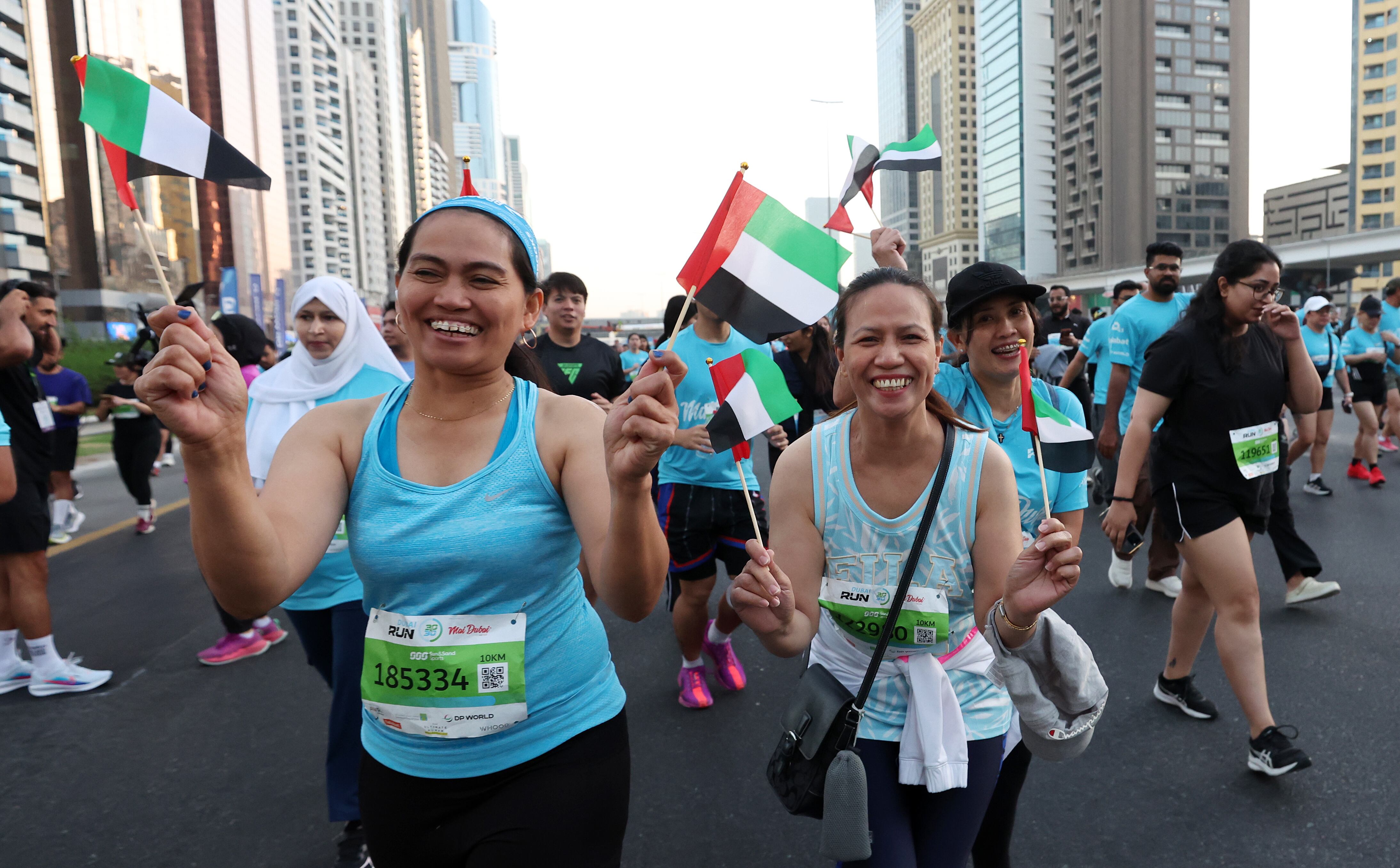 Thousands take over Sheikh Zayed Road for Dubai Run 2025 | The National