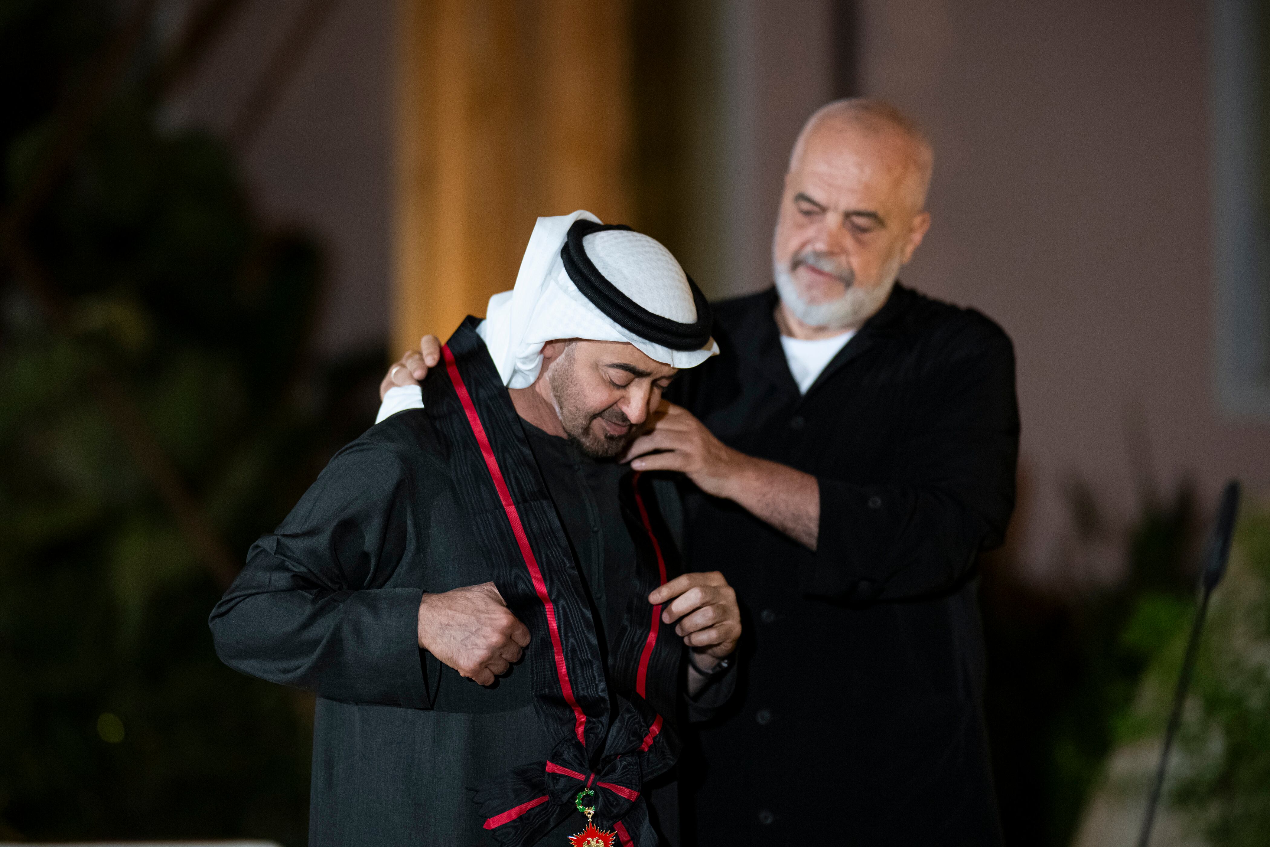 UAE President arrives in Hungary after visits to Serbia and Albania ...