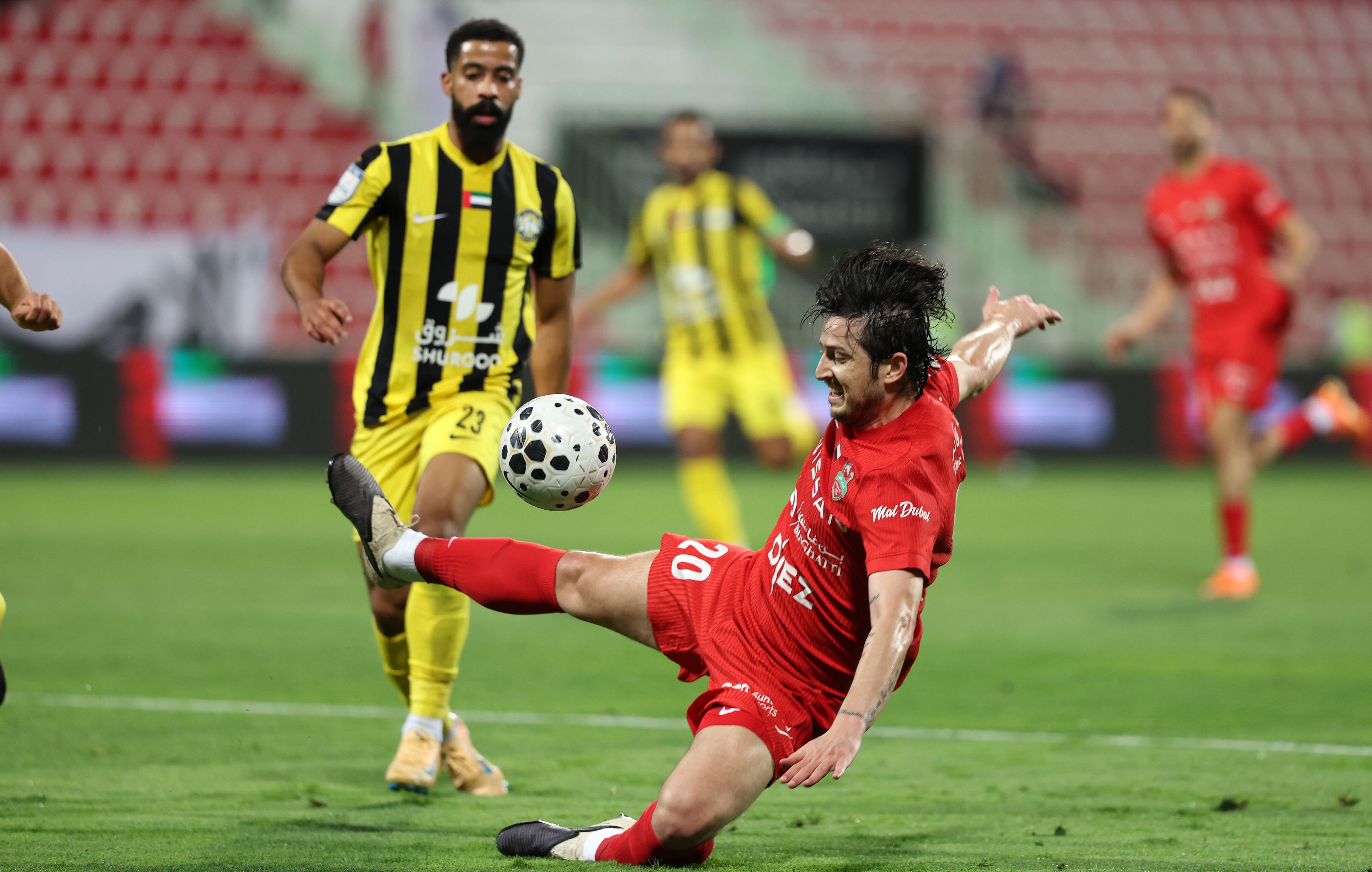 Iran striker Sardar Azmoun steps up recovery with goal in Dubai but ...