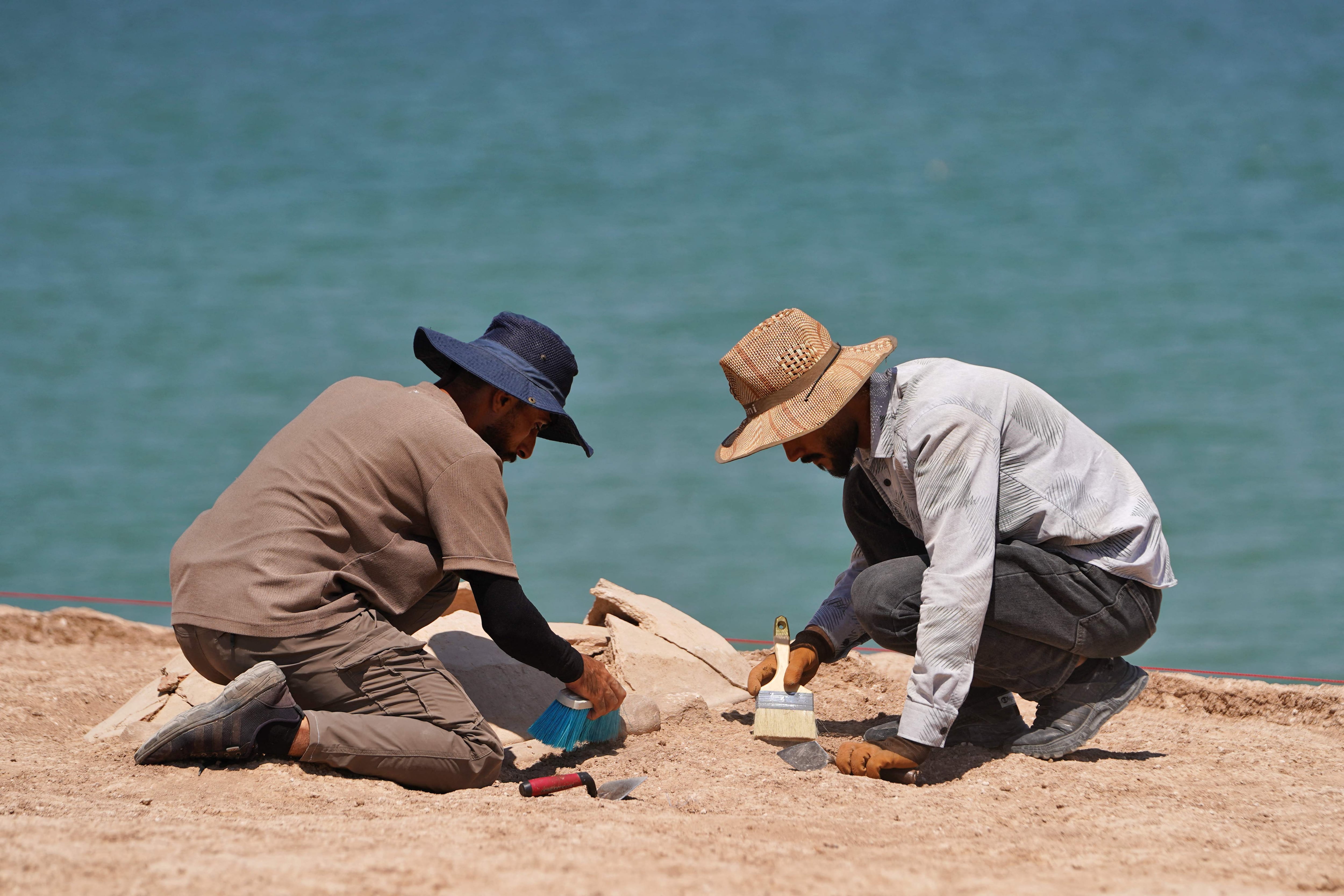 Ancient tombs unearthed in Iraq at Mosul dam reservoir | The National