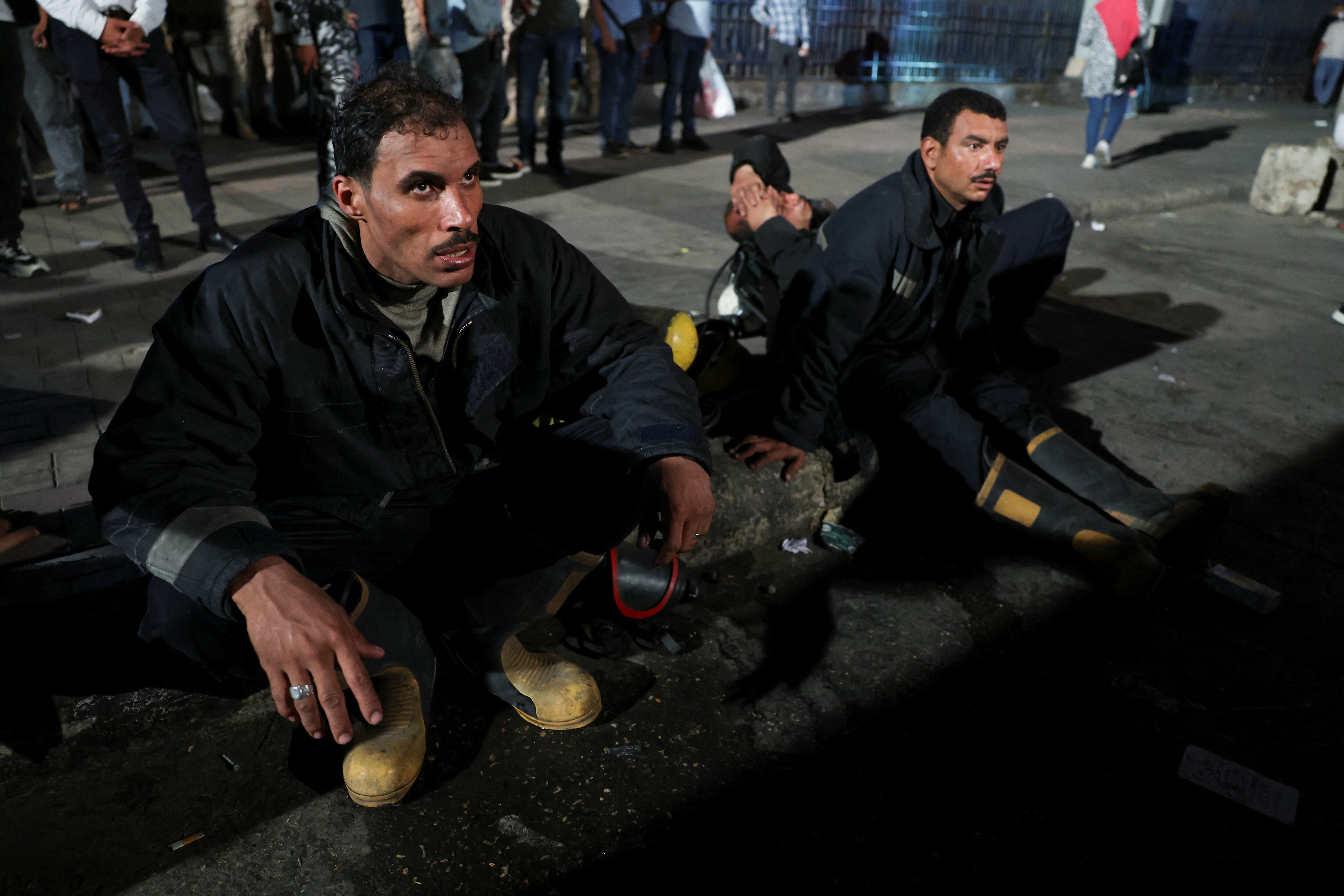 Cairo telecoms building fire kills four and injures dozens | The National