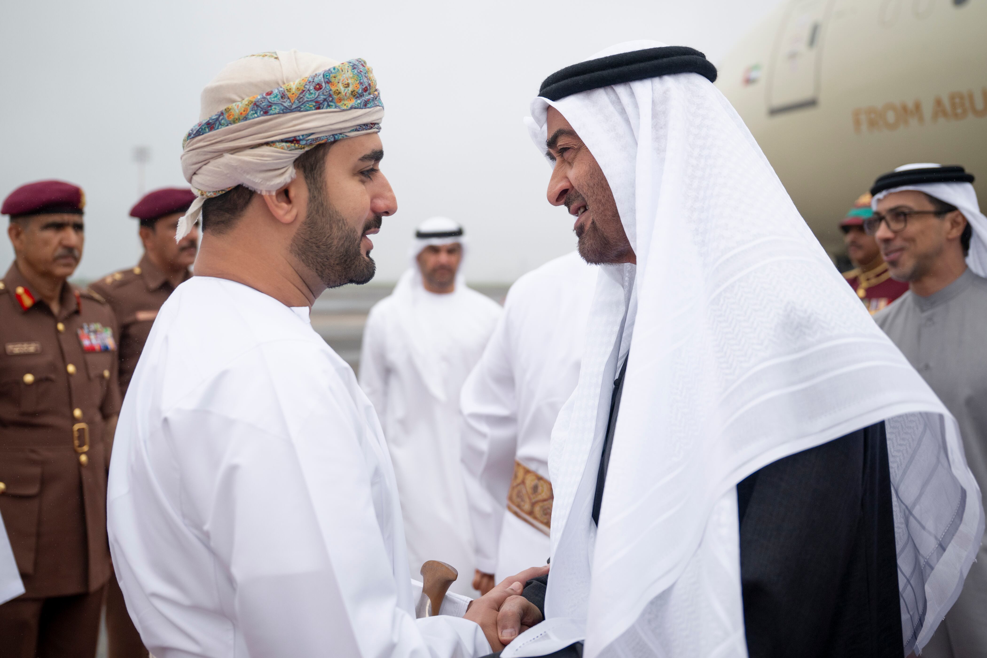 President Sheikh Mohamed meets Sultan of Oman in Salalah | The National