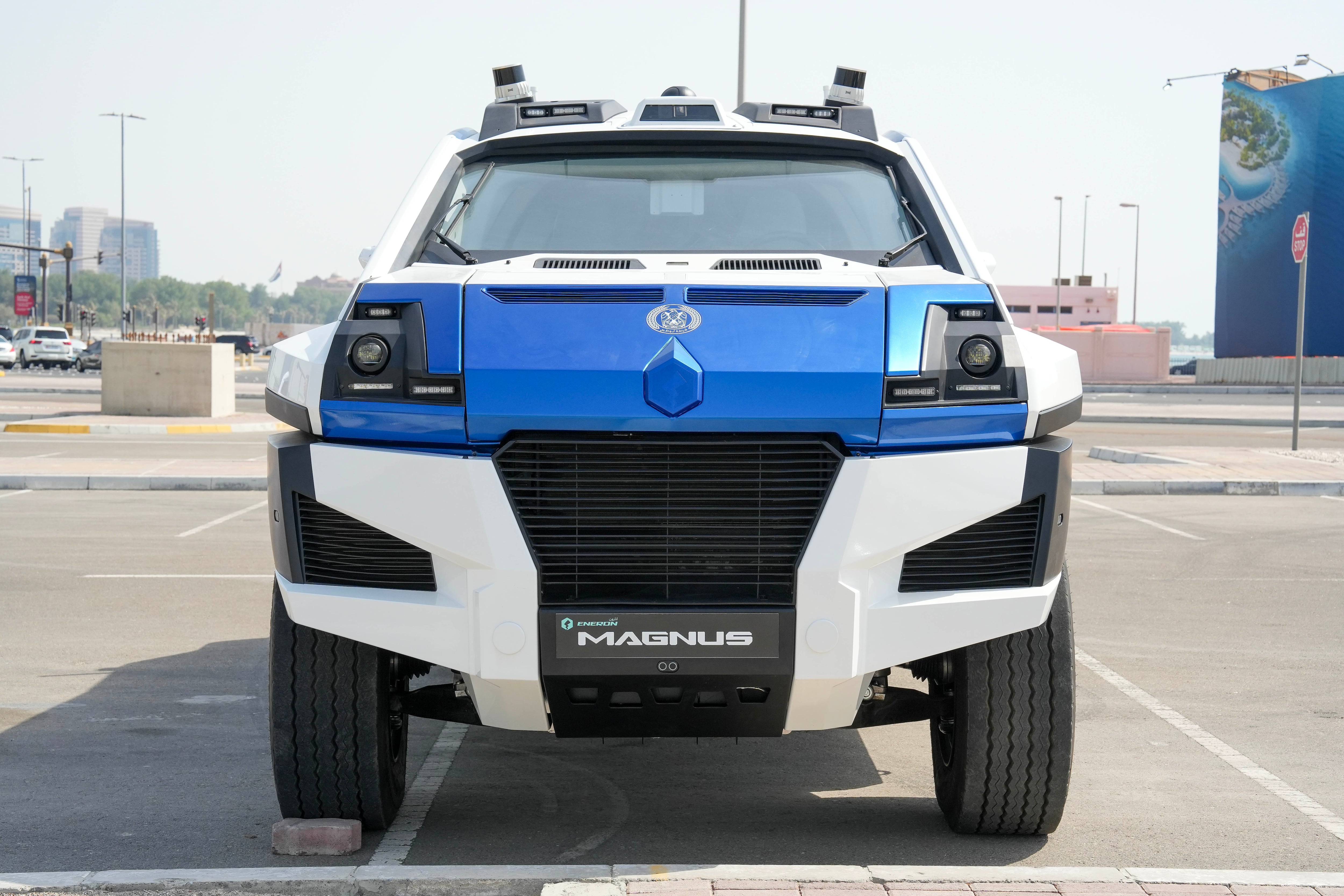 Abu Dhabi Police unveil UAE-made supercharged patrol car | The National