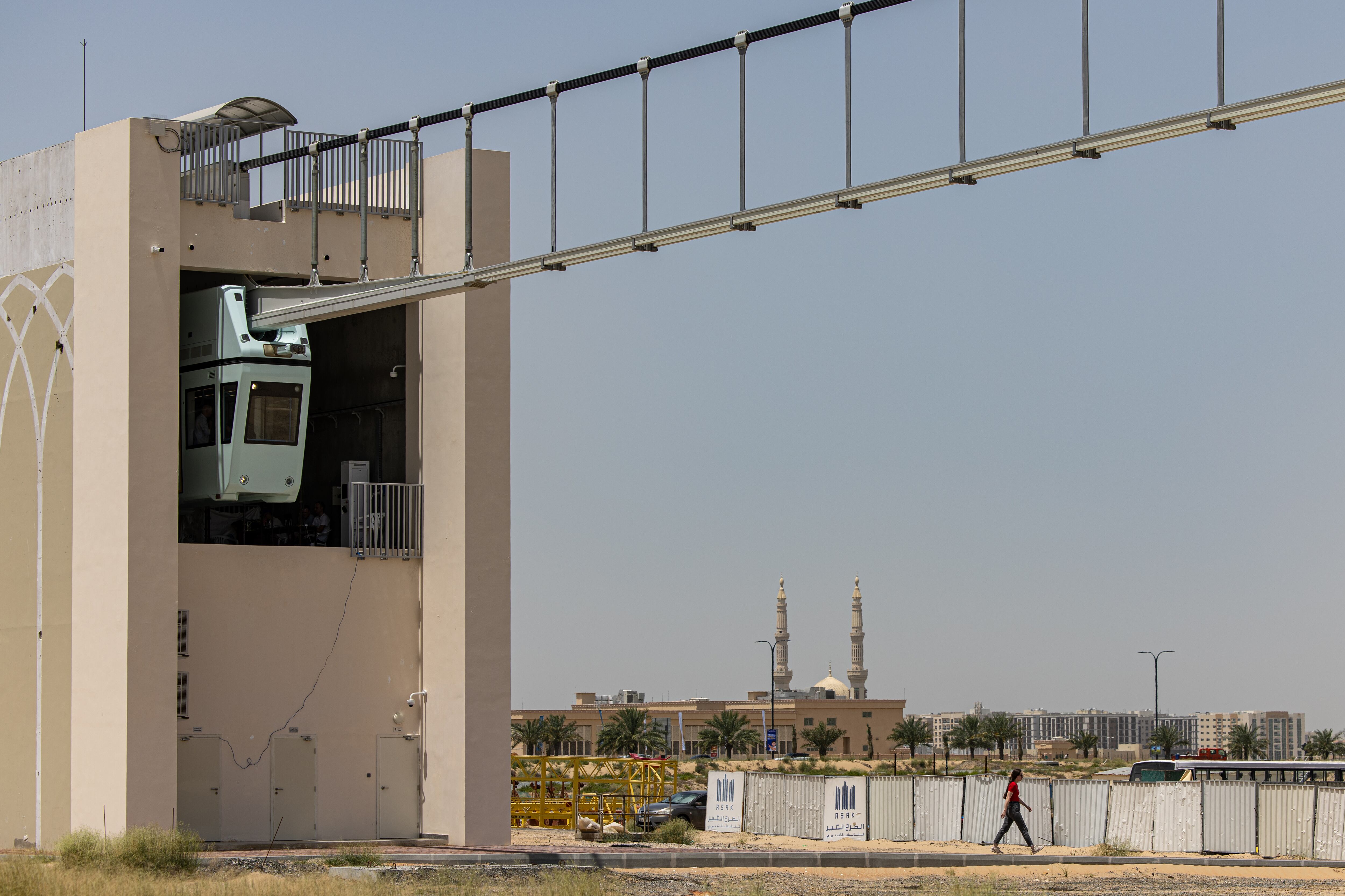 On board Sharjah's sky pods aiming to take UAE public transport to new ...