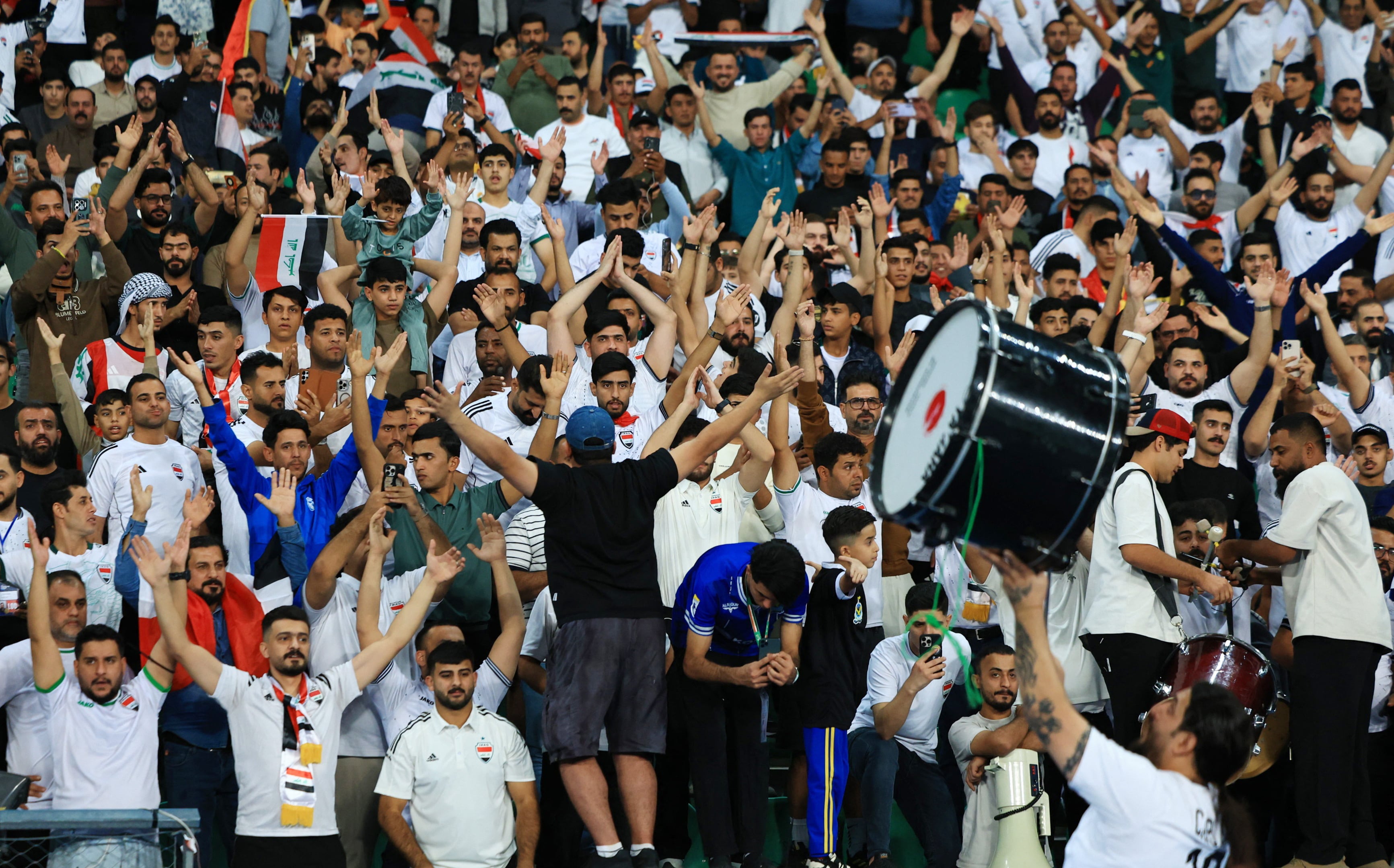 Iraq one step from first World Cup in 40 years after overcoming travel ...