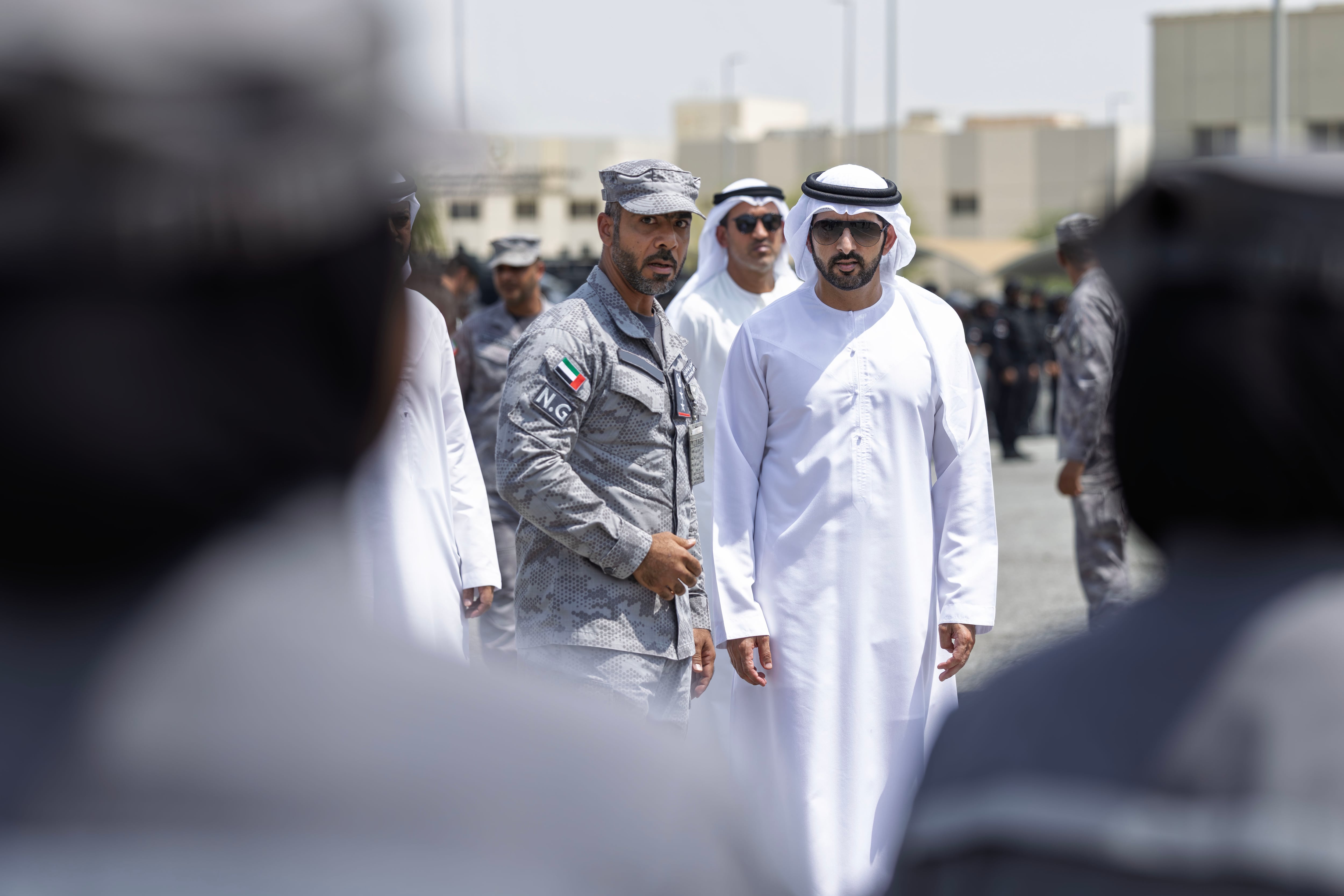 Sheikh Hamdan commends UAE Armed Forces on visit to National Guard ...