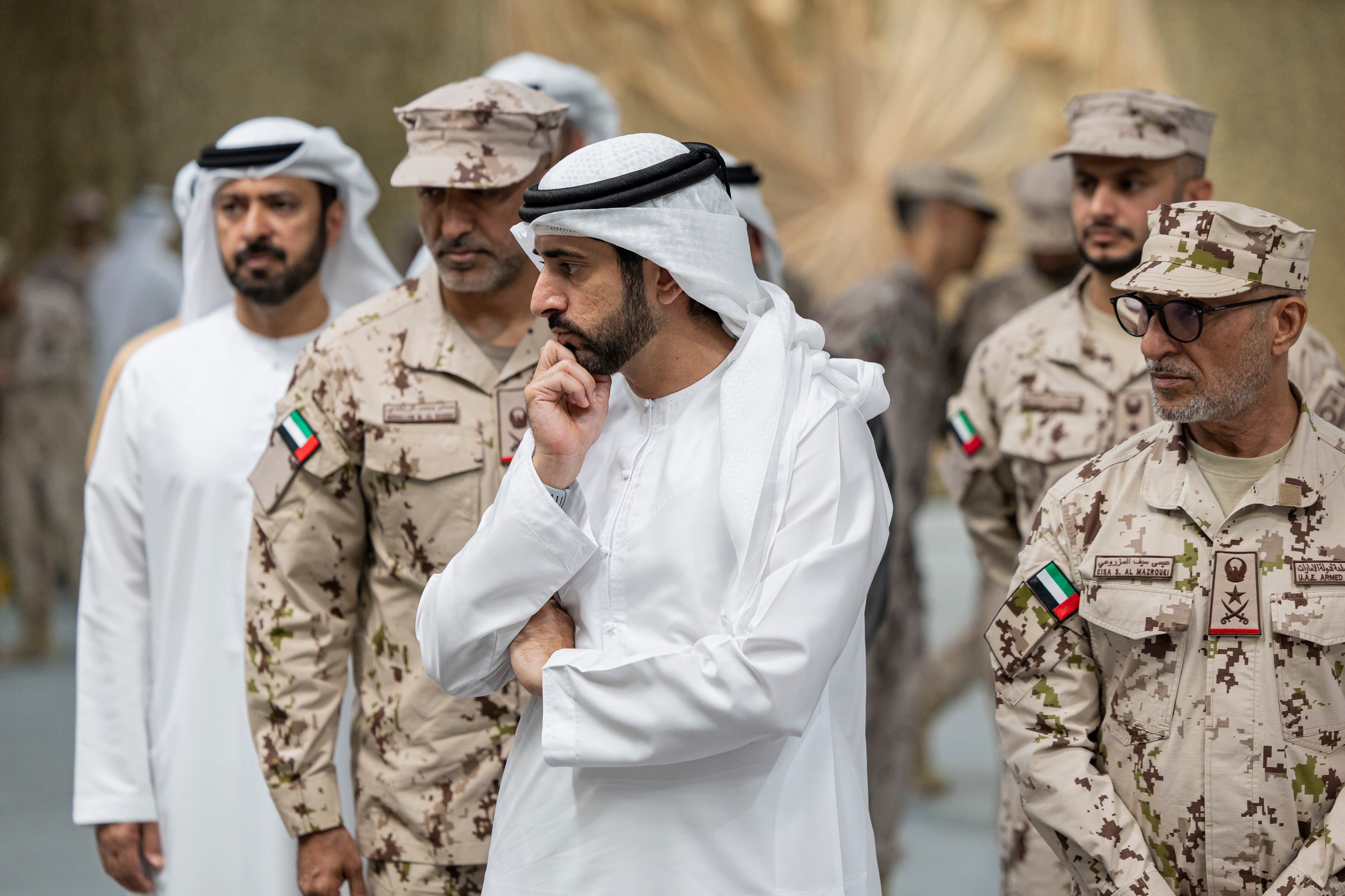 UAE President says military a 'national priority' as he visits troops ...