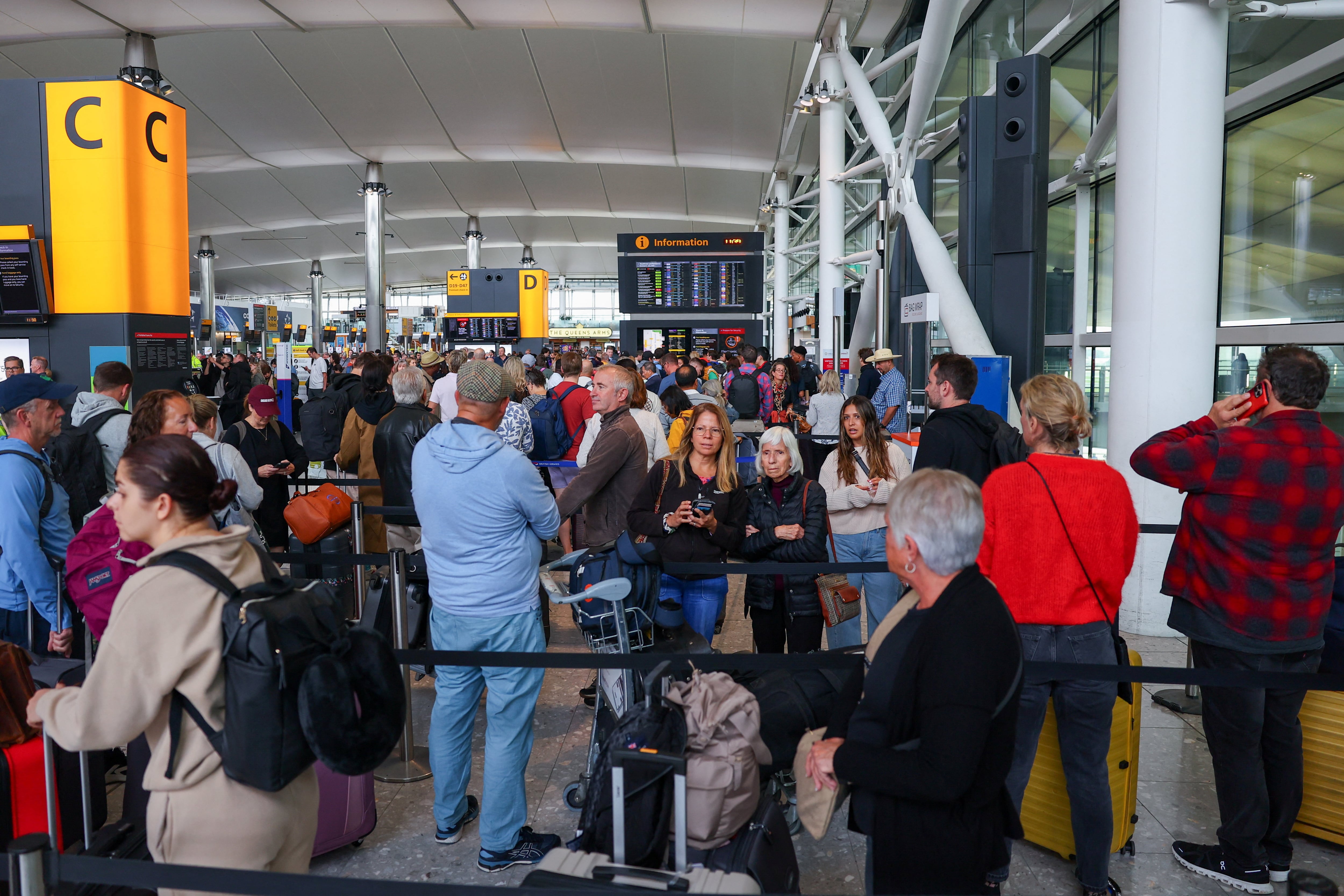 Heathrow and European airport flight delays after cyber attack | The ...