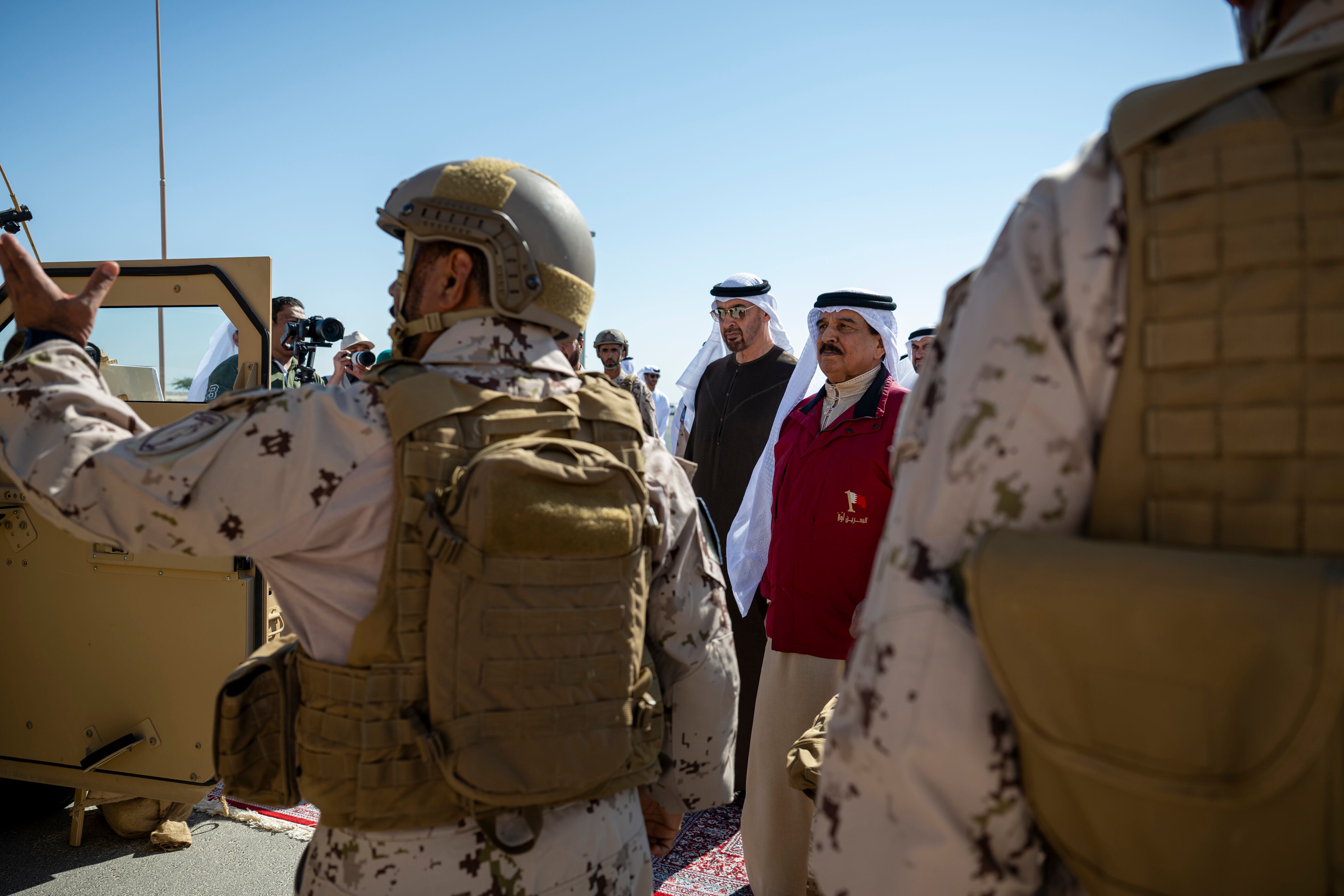 UAE and Bahrain leaders oversee joint military drill | The National