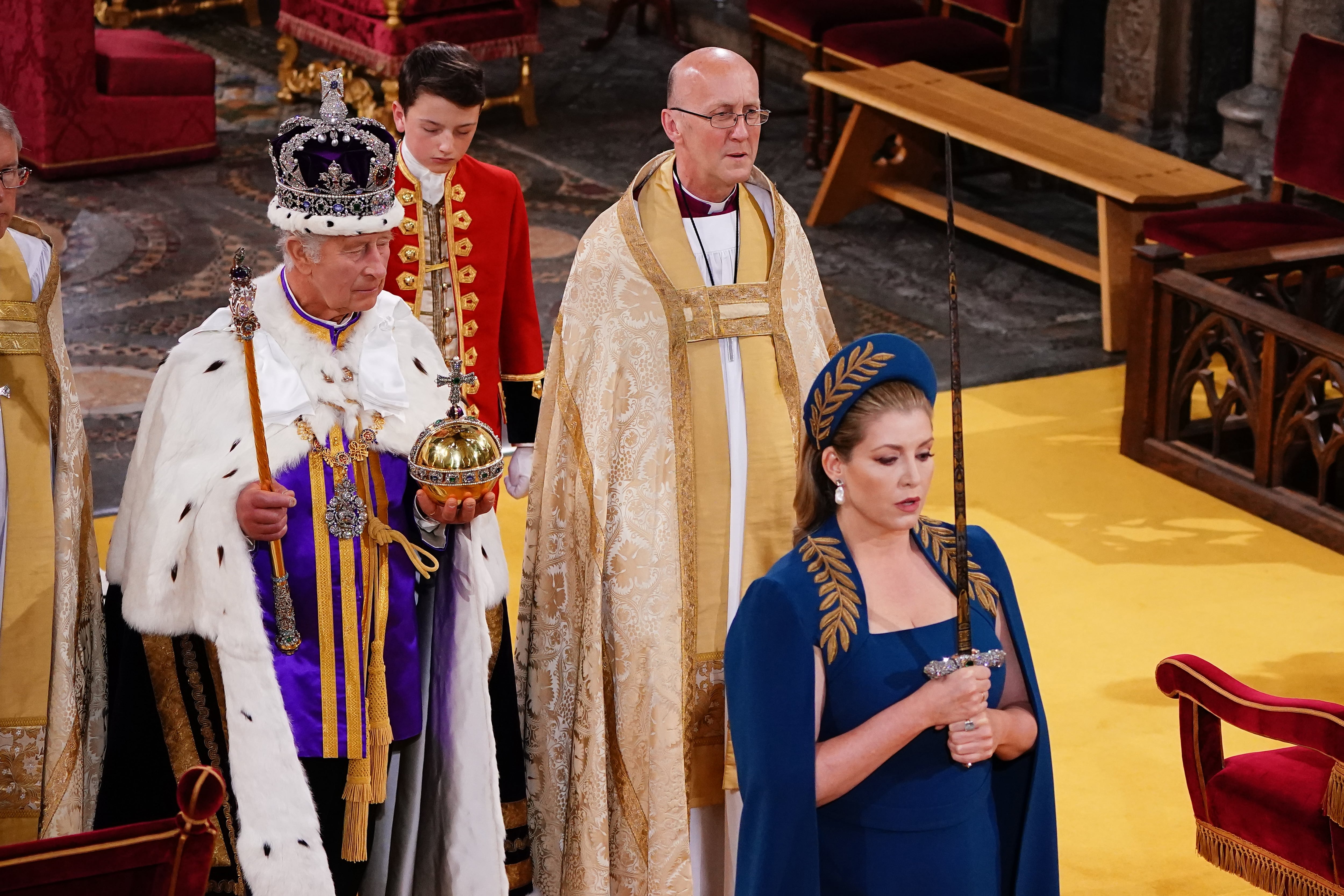 Lady with the sword: Penny Mordaunt is 'breakout star' of King Charles ...