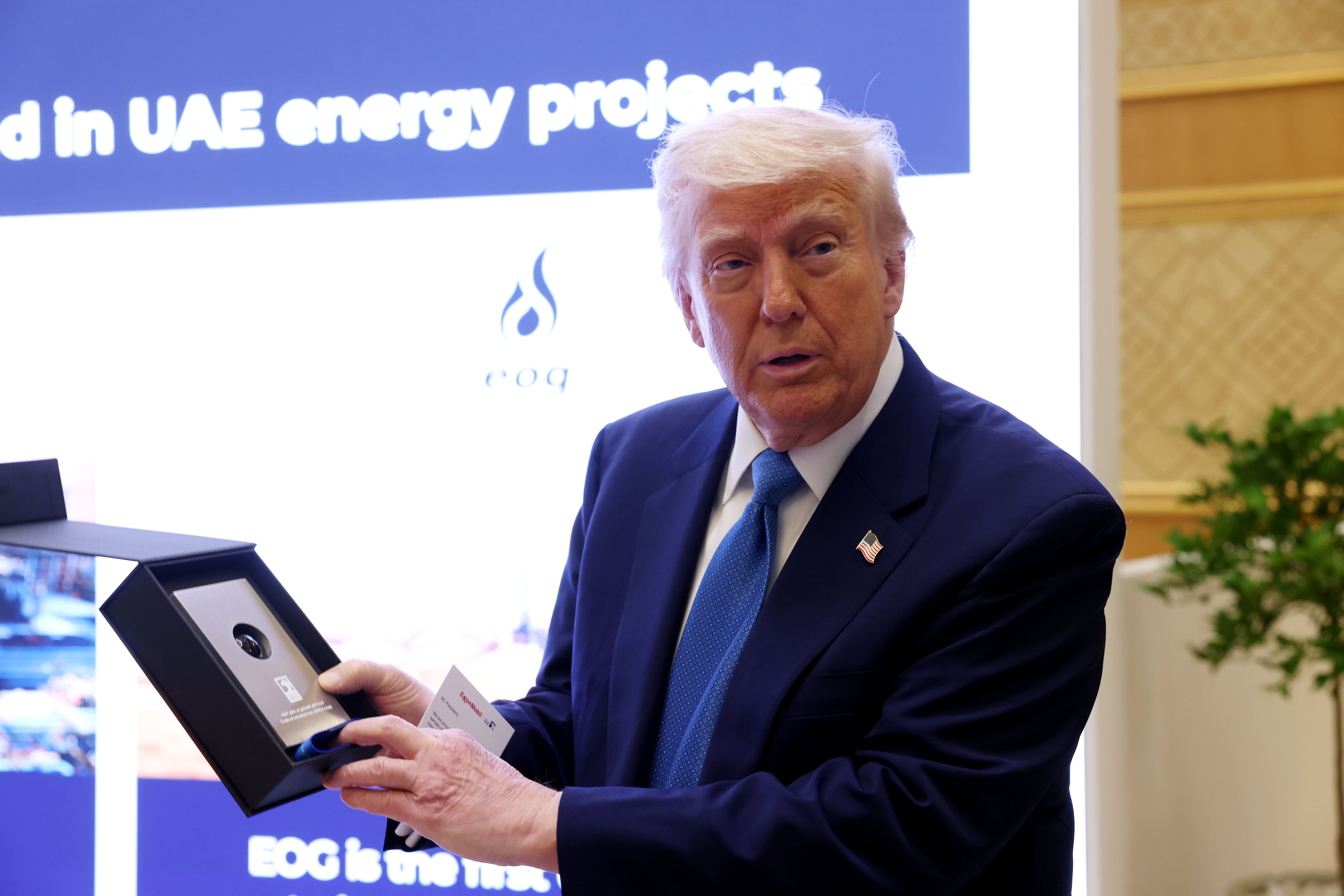 Trump's 'historic milestone' visit to the Gulf - as it happened | The ...